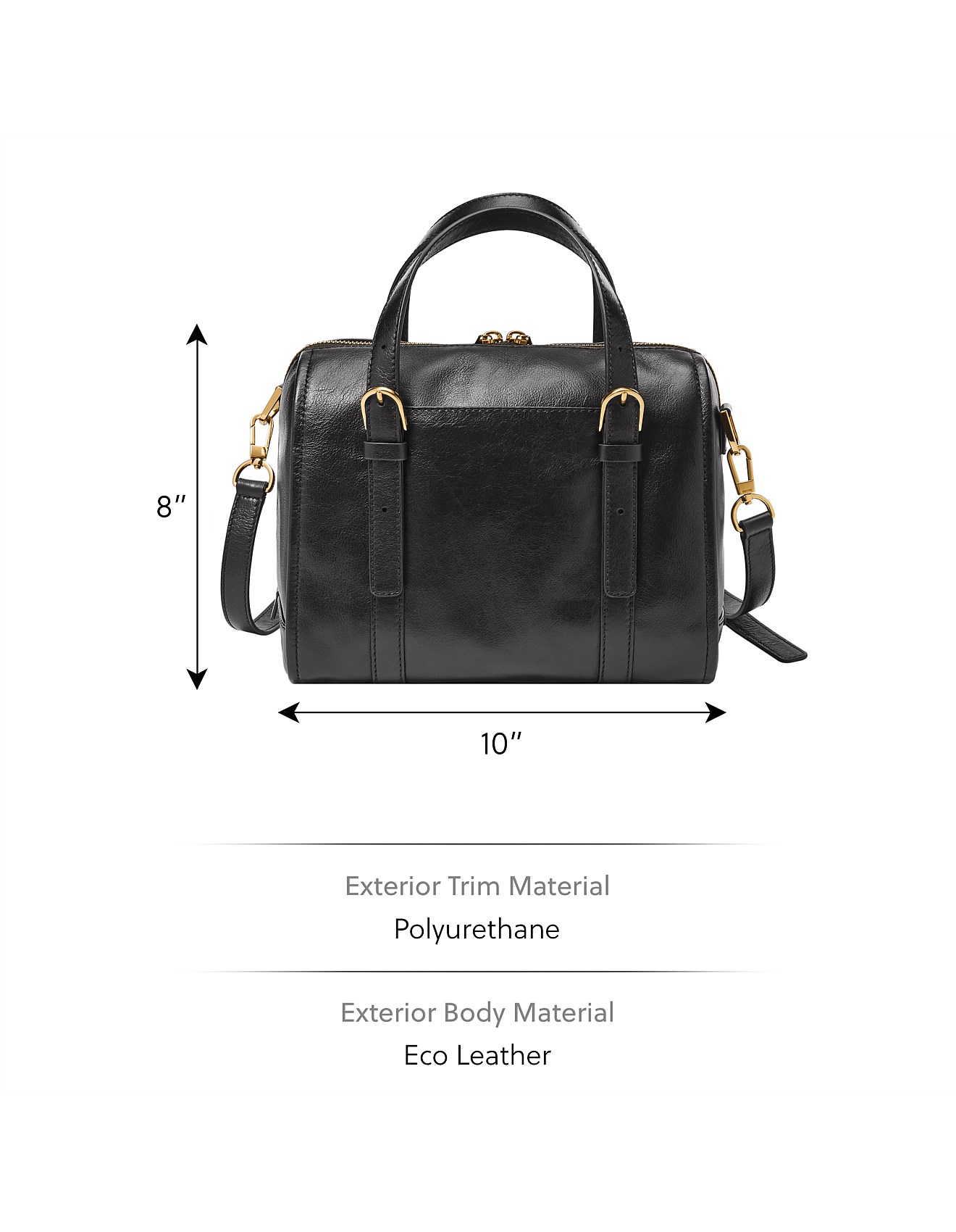 Fossil Carlie Satchel Bag | David Jones