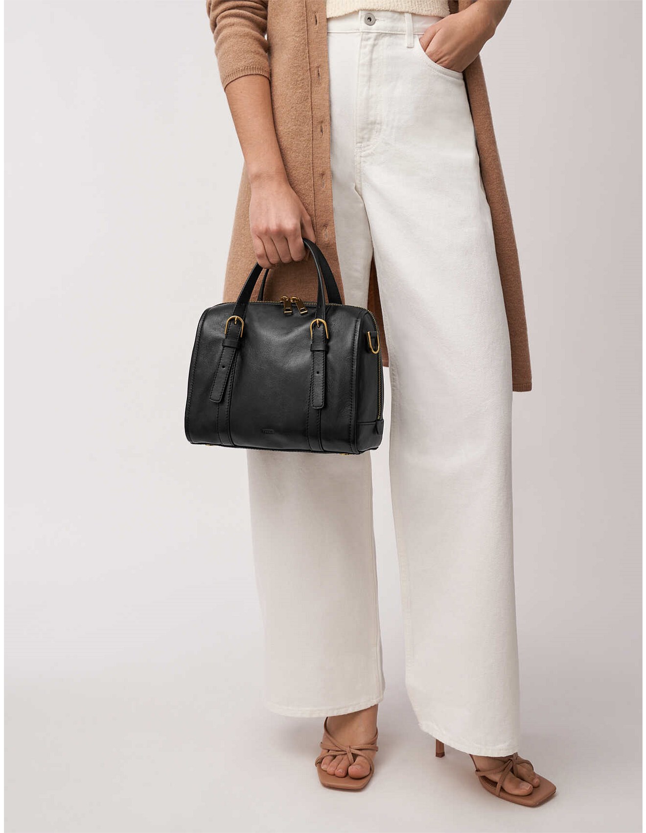 Fossil Carlie Satchel Bag | David Jones