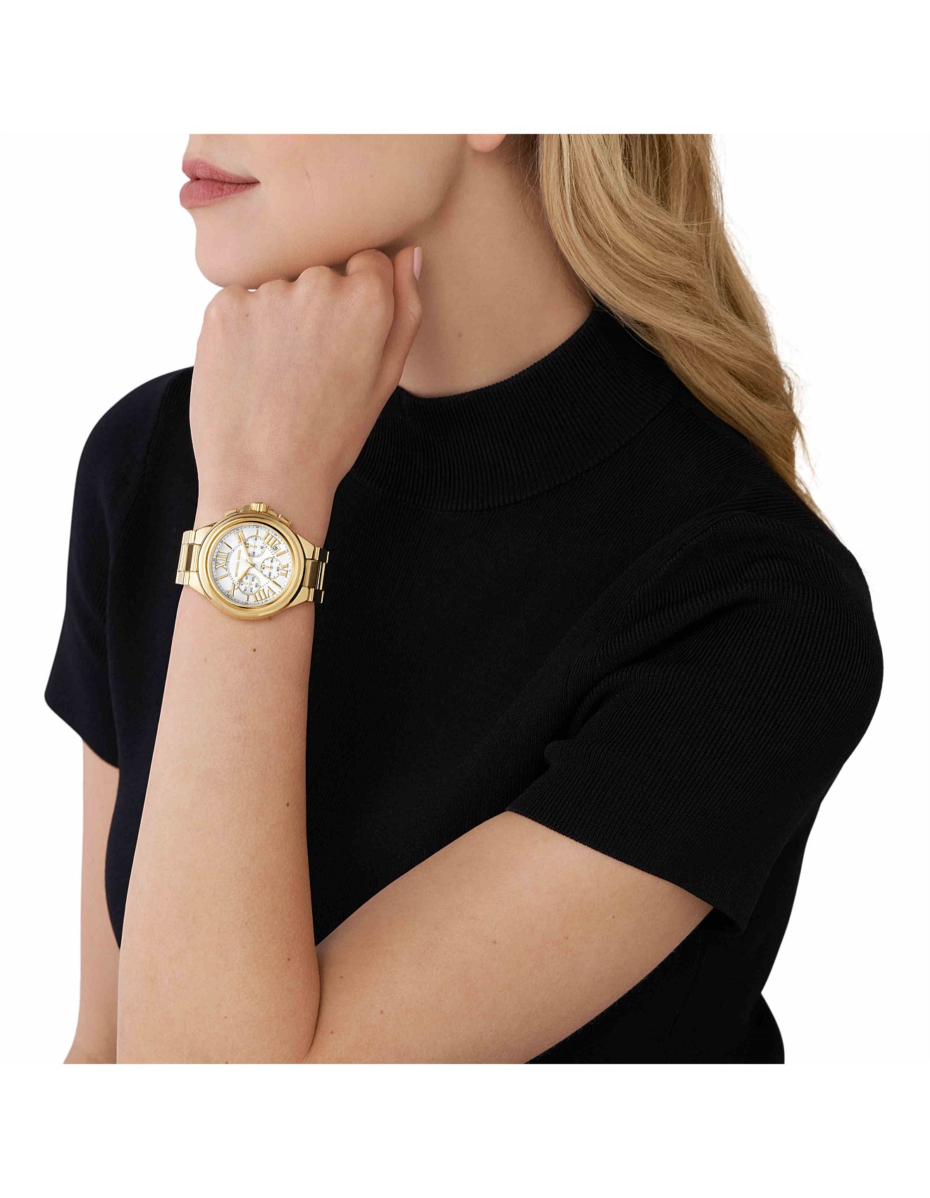 Michael Kors Camille Chronograph Watch | David Jones