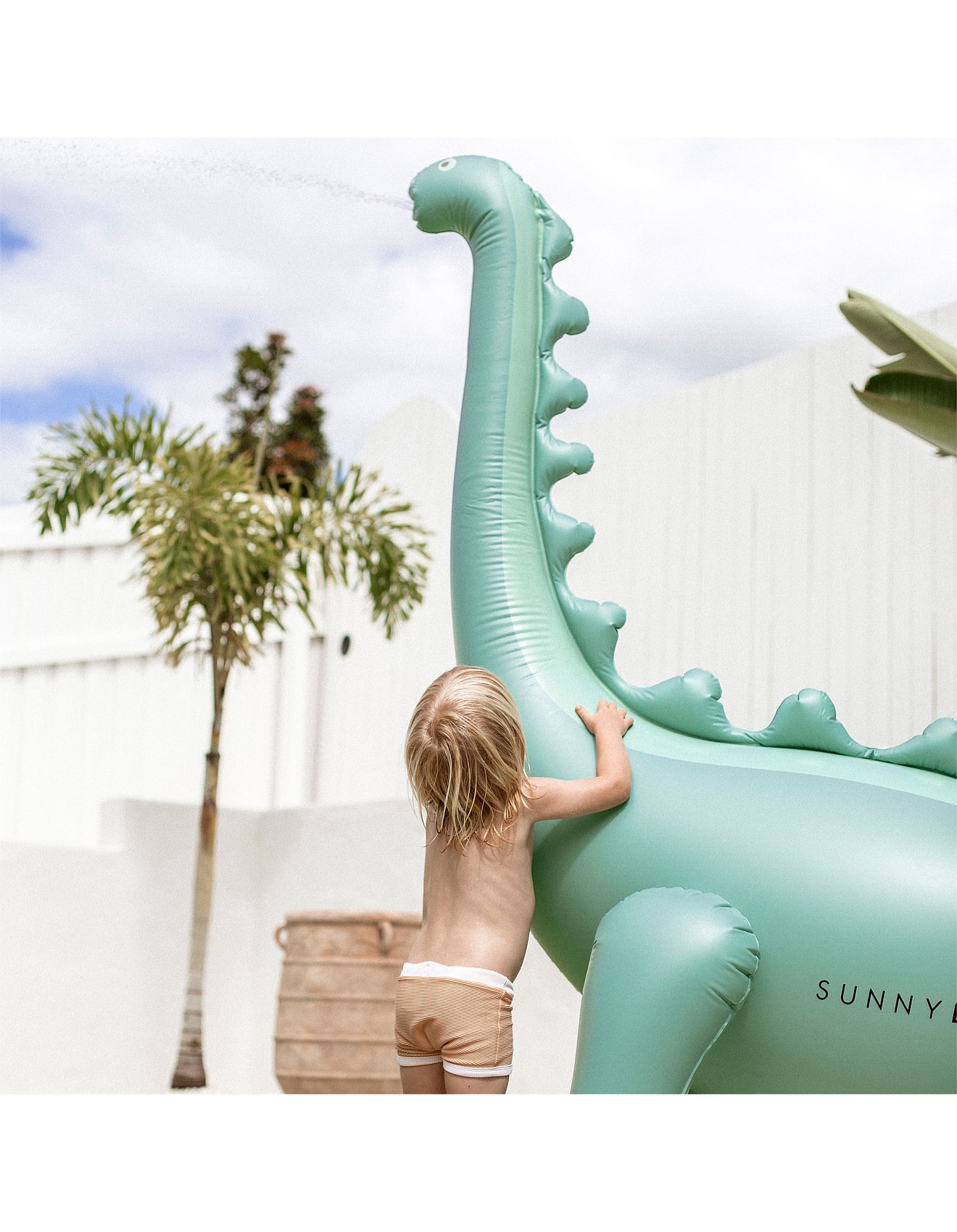 Sunnylife Inflatable Giant Sprinkler Dinosaur | David Jones
