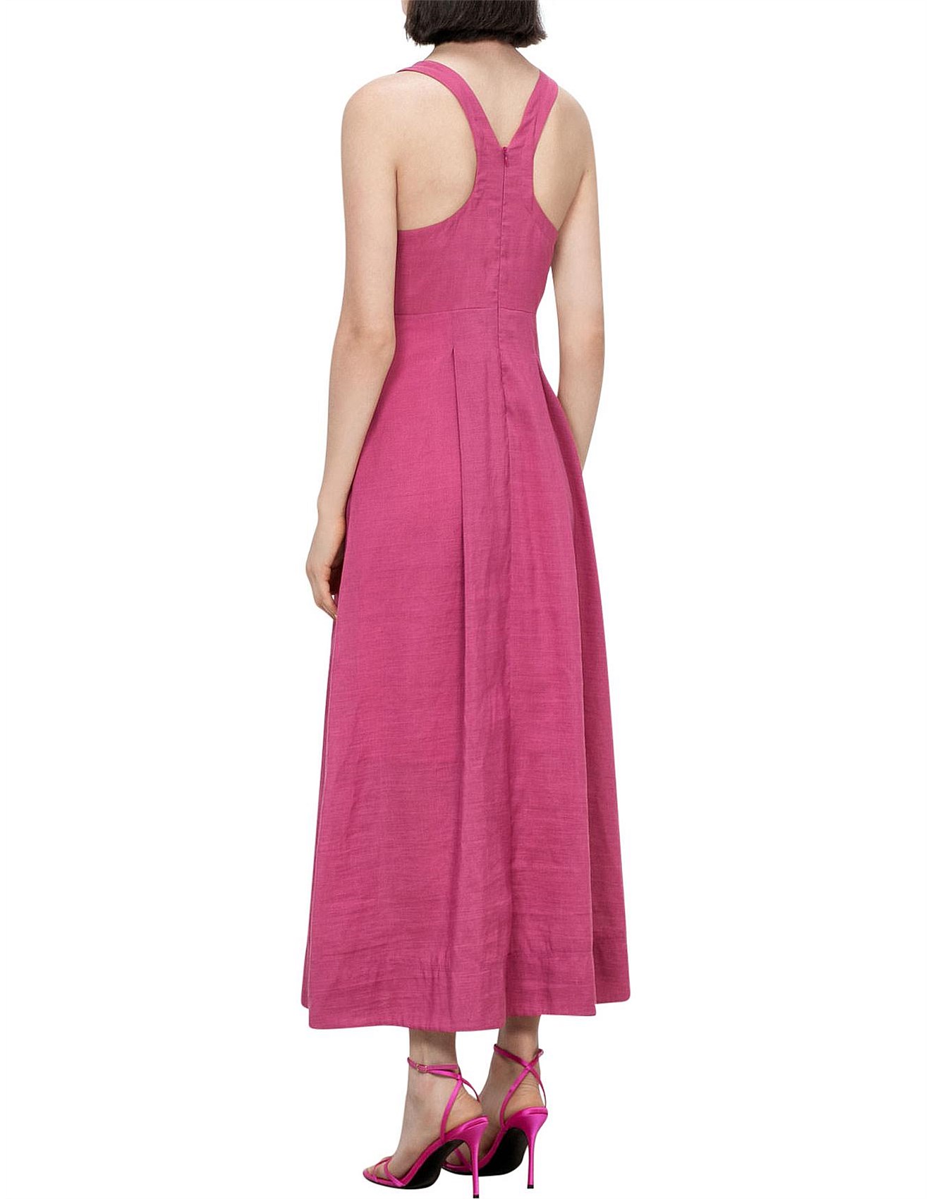 Veronika Maine Organza Voile Midi Dress | David Jones