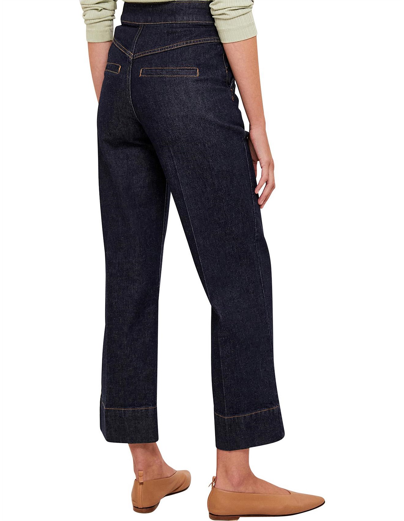 Saba Ava Cropped Jean | David Jones