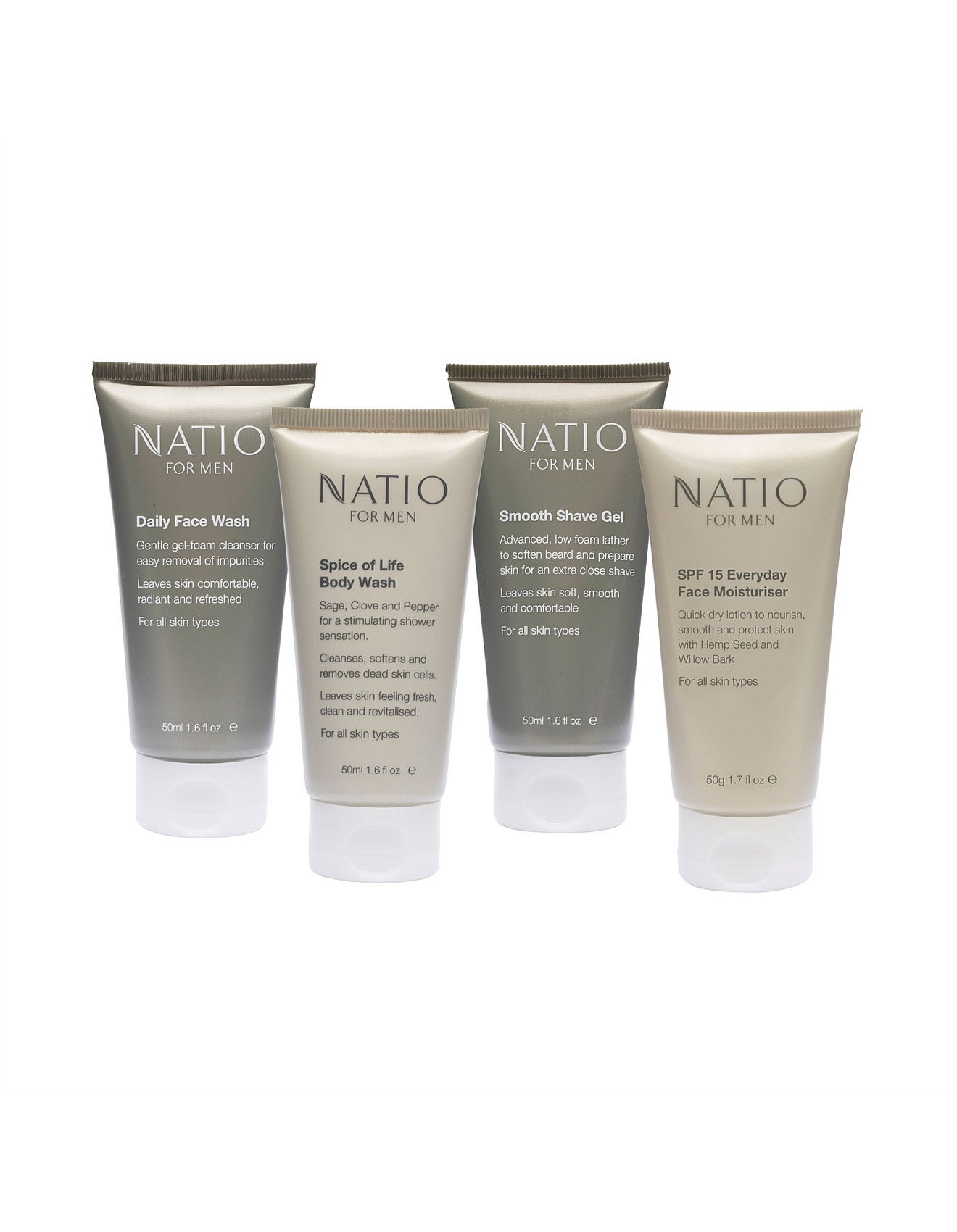 Natio Natio For Men -On the Go Travel Set | David Jones
