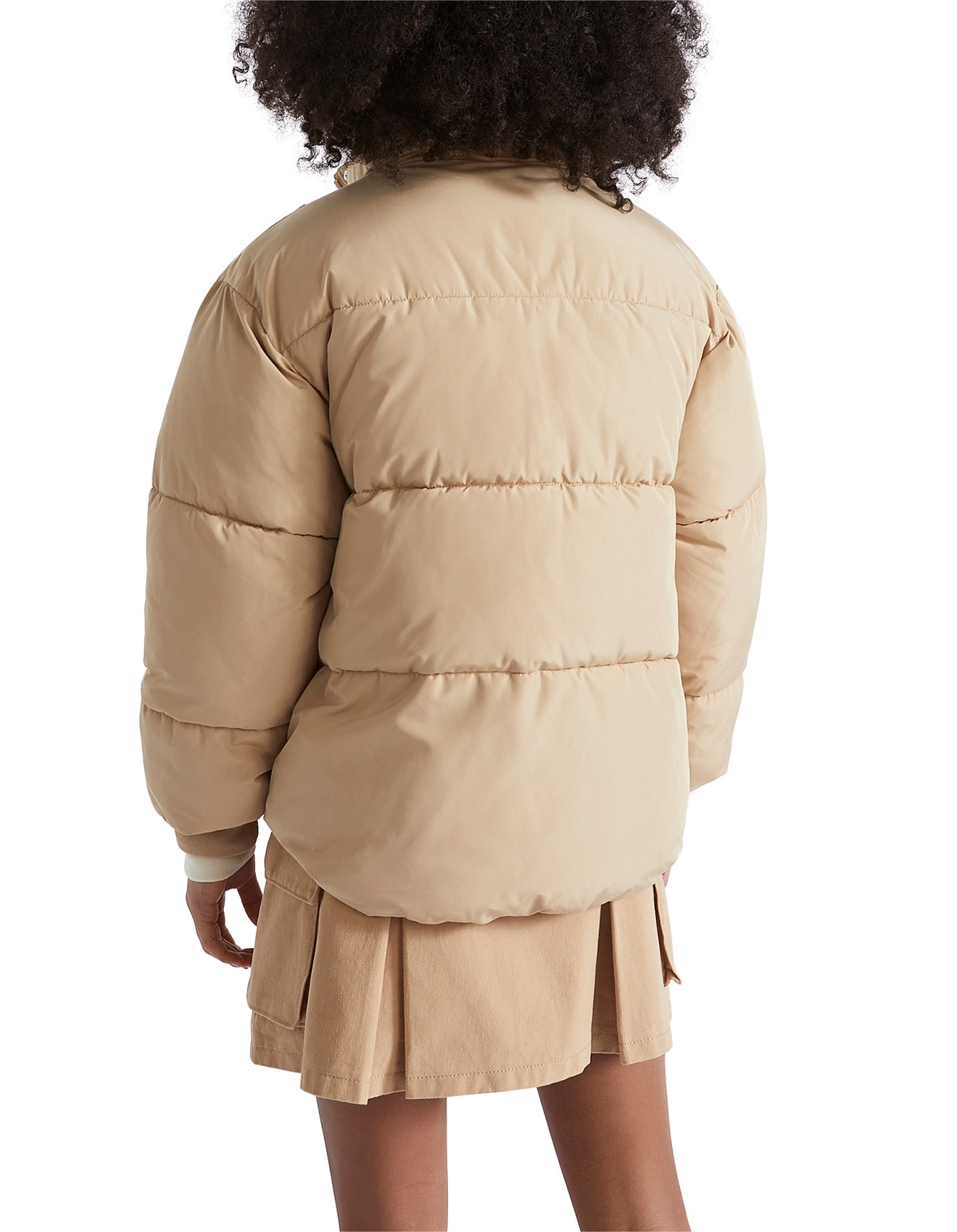 Seed Heritage Logo Puffa Jacket | David Jones