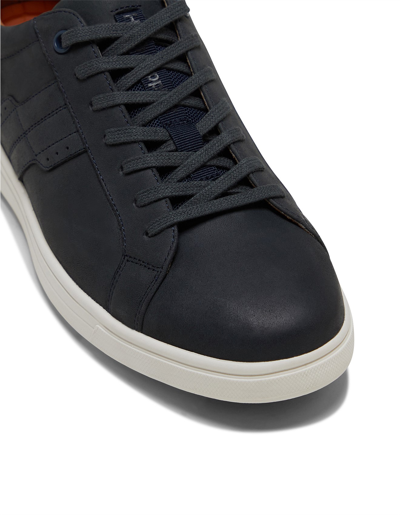 Hush Puppies Gravity Leather Sneaker | David Jones
