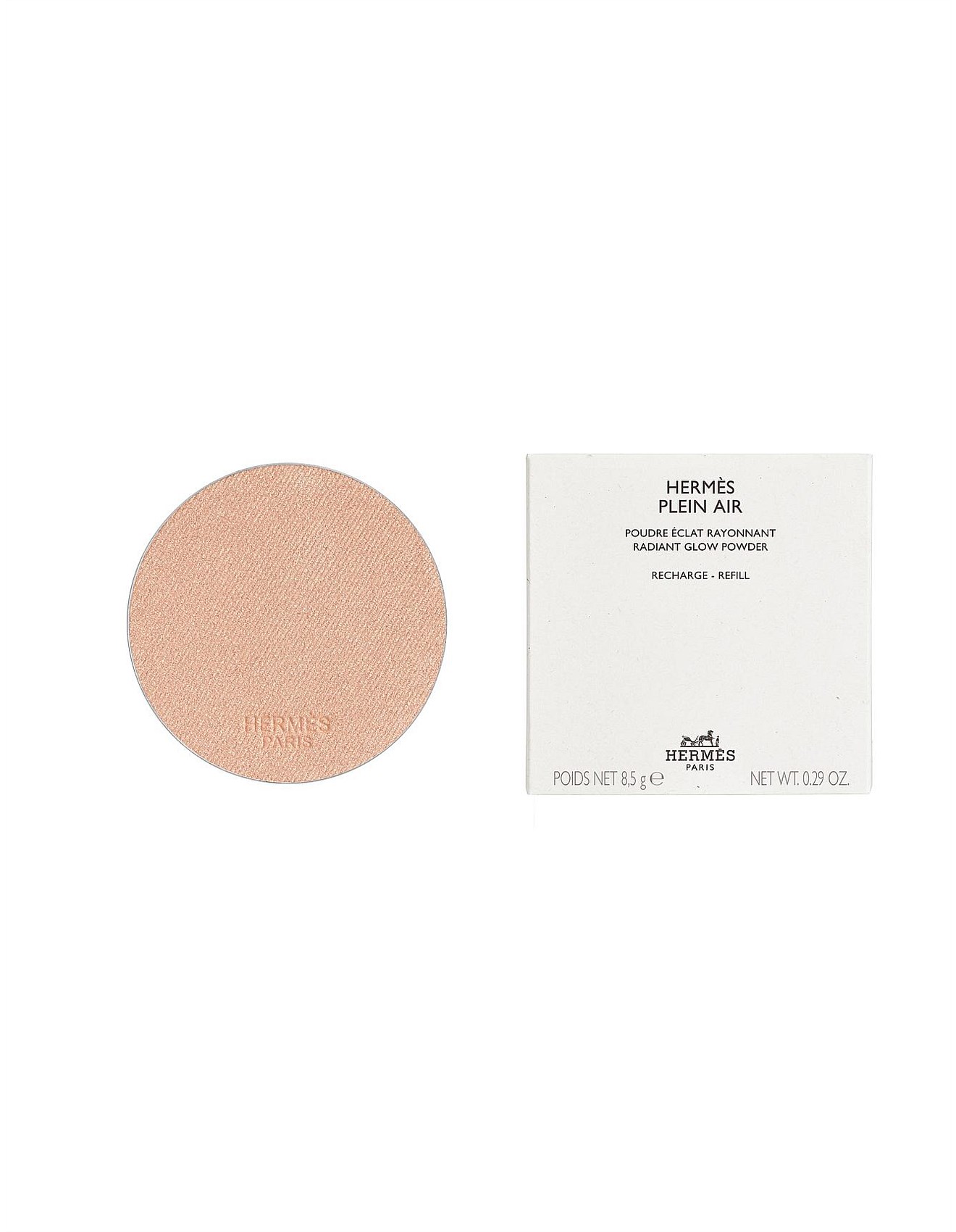Hermes Plein Air Radiant Glow Powder Refill | David Jones