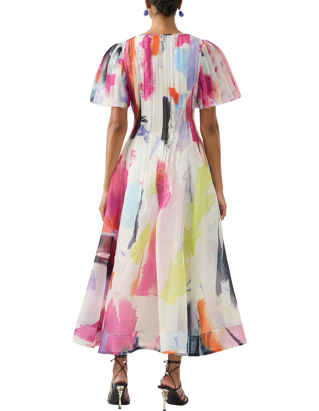 Aje Nova Pleated Midi Dress | David Jones