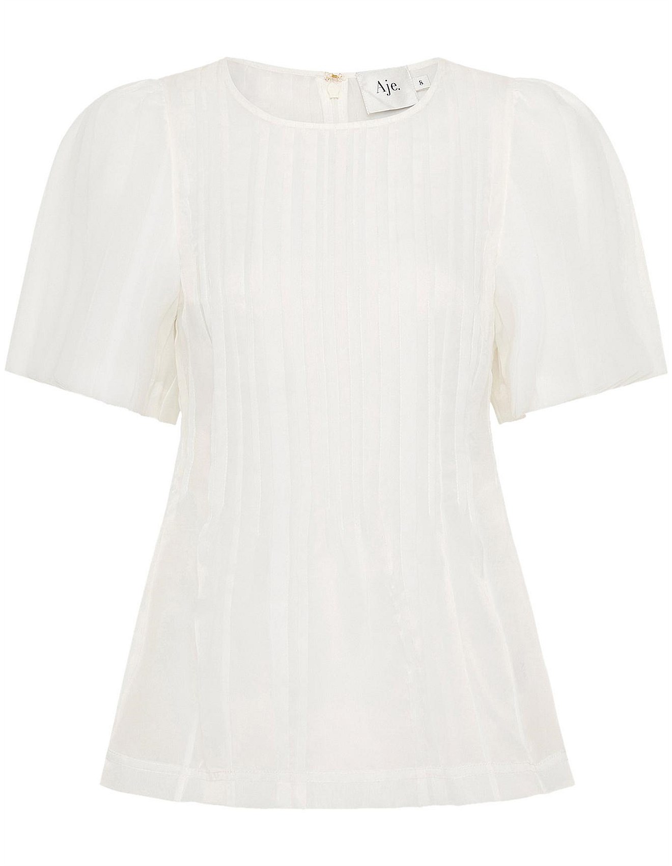 Aje Stella Linear Ruffle Top | David Jones