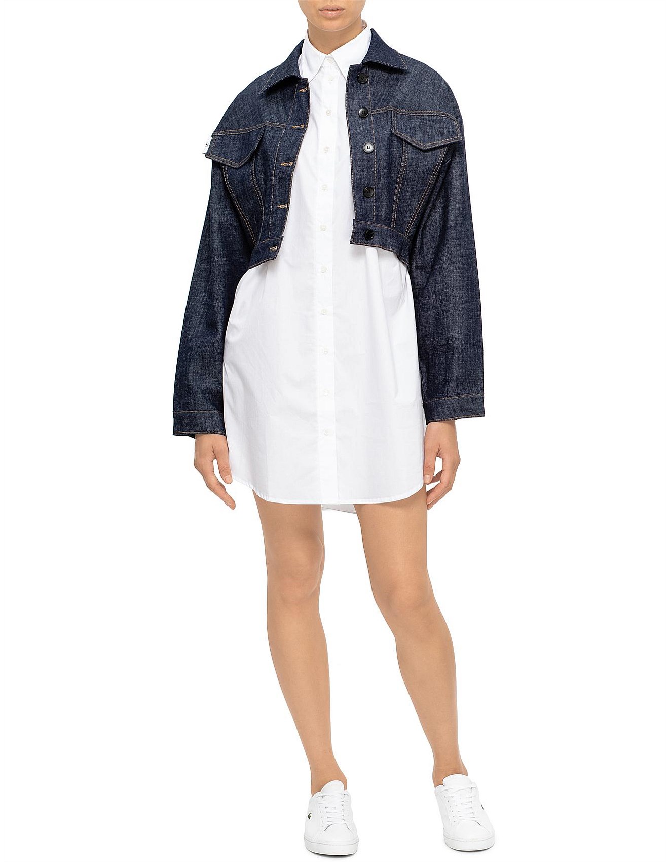 Az Factory Volume Denim Jacket | David Jones