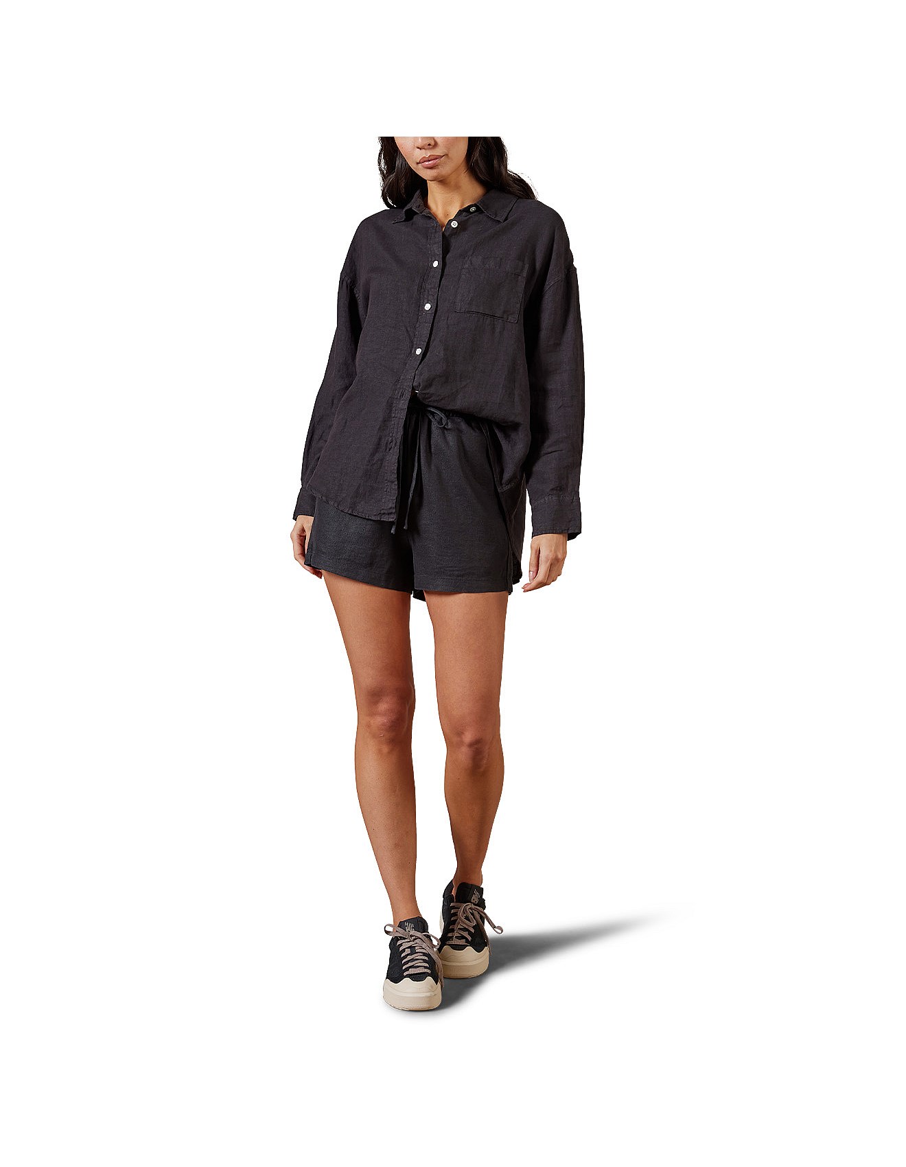 Academy Brand Riviera Linen Short | David Jones