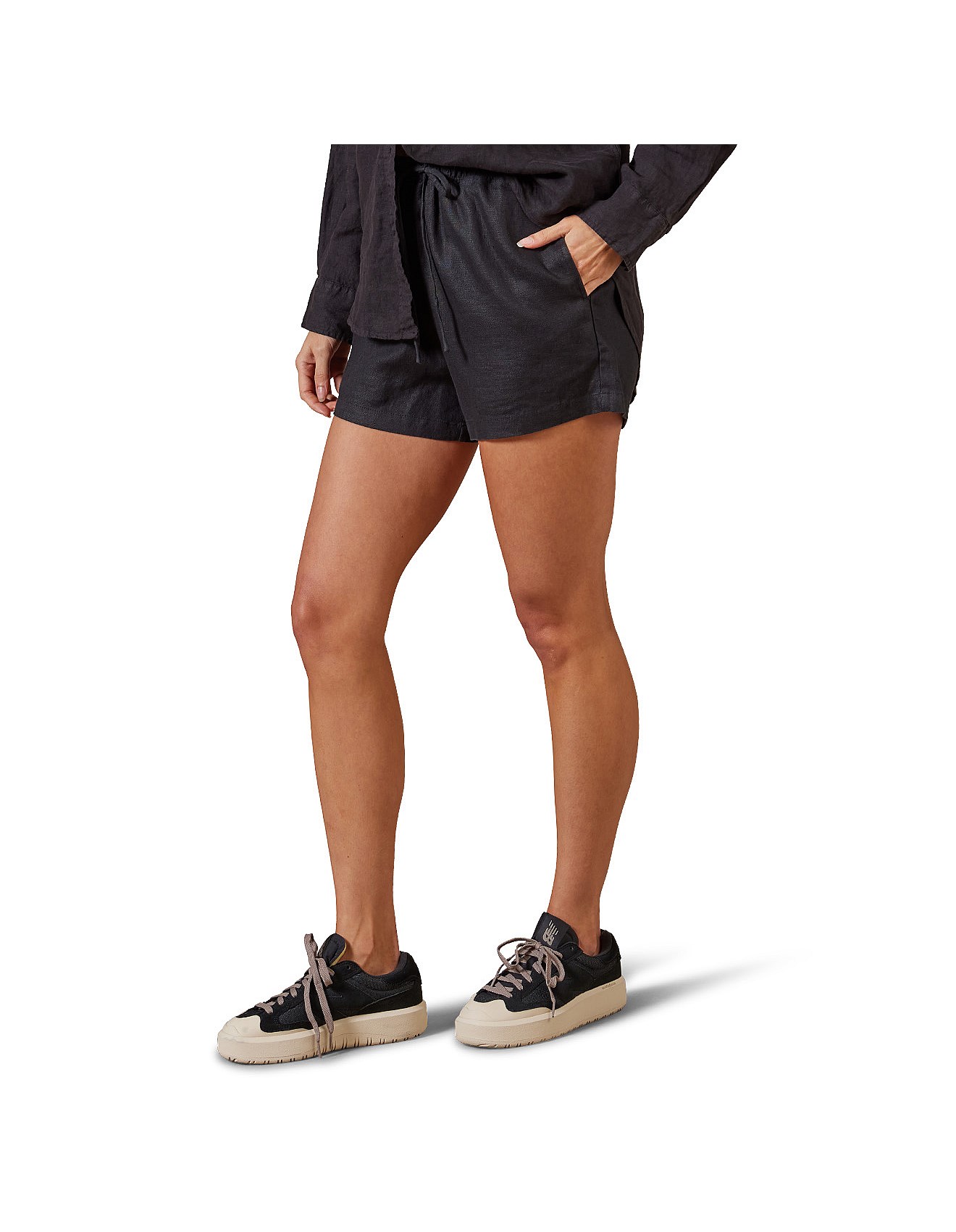 Academy Brand Riviera Linen Short | David Jones