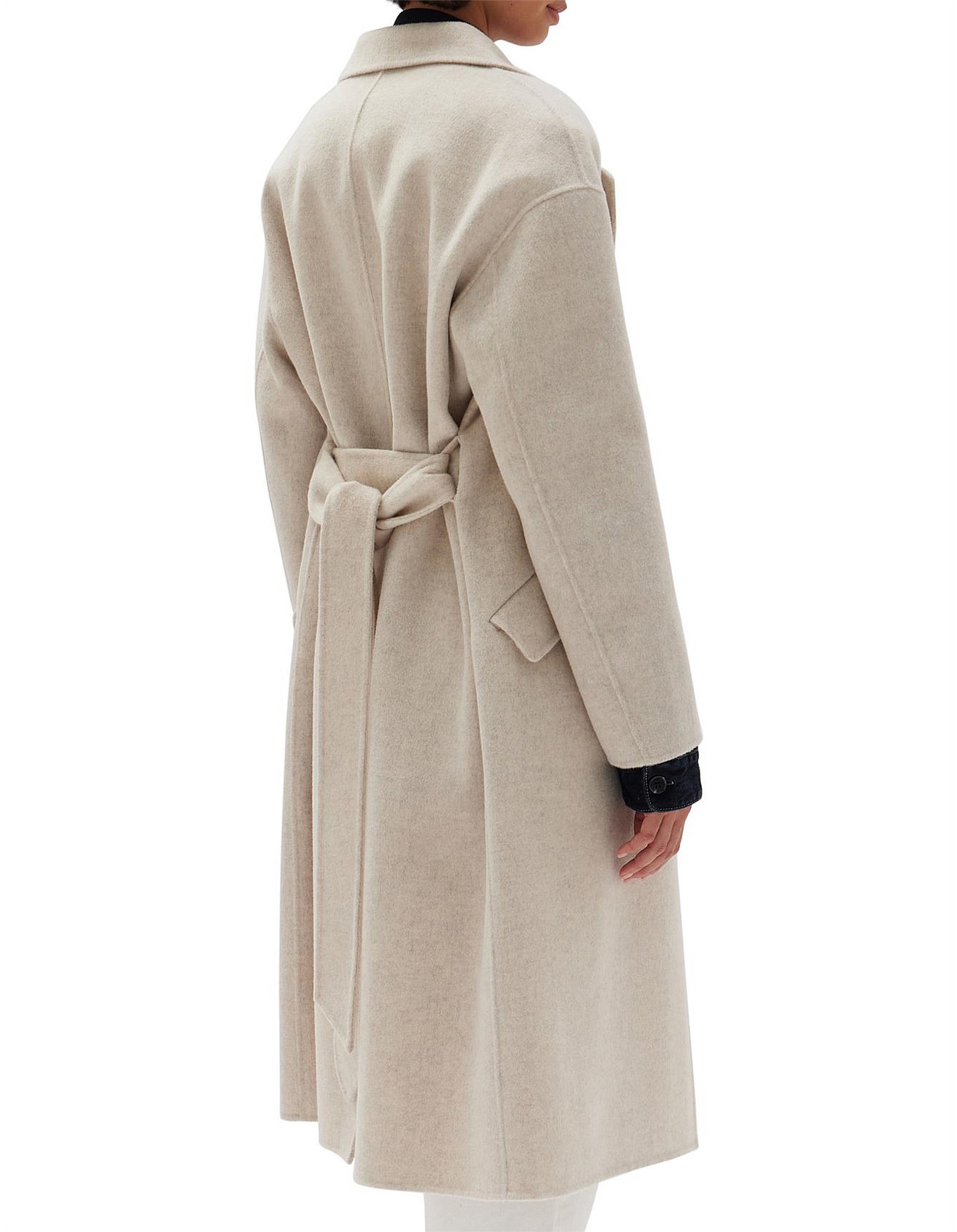 Assembly Label Sadie Single Breasted Wool Coat | David Jones