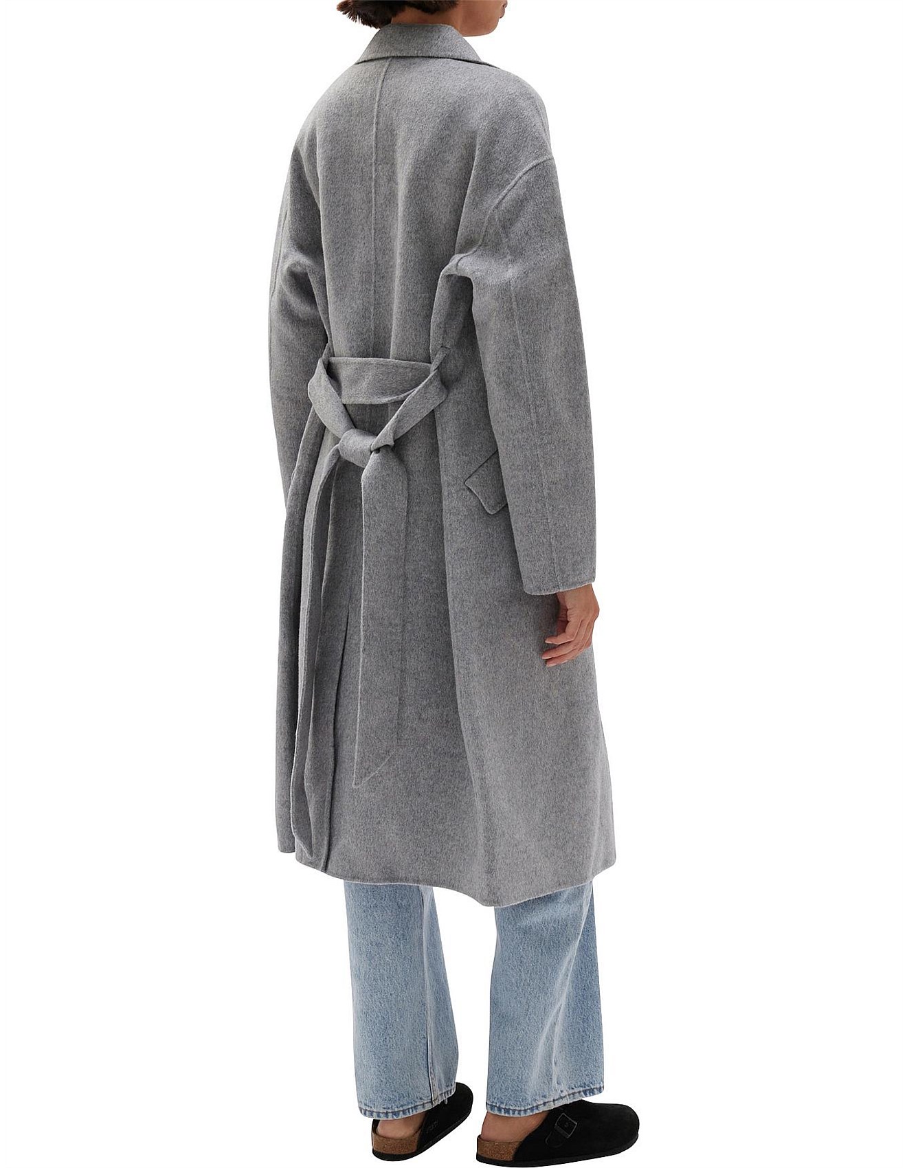 Assembly Label Sadie Single Breasted Wool Coat | David Jones