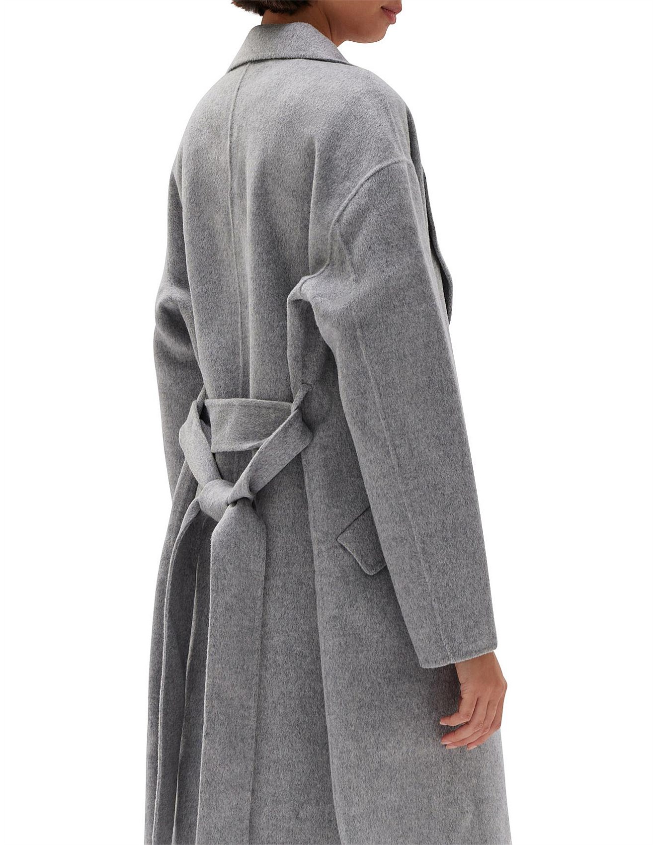 Assembly Label Sadie Single Breasted Wool Coat | David Jones