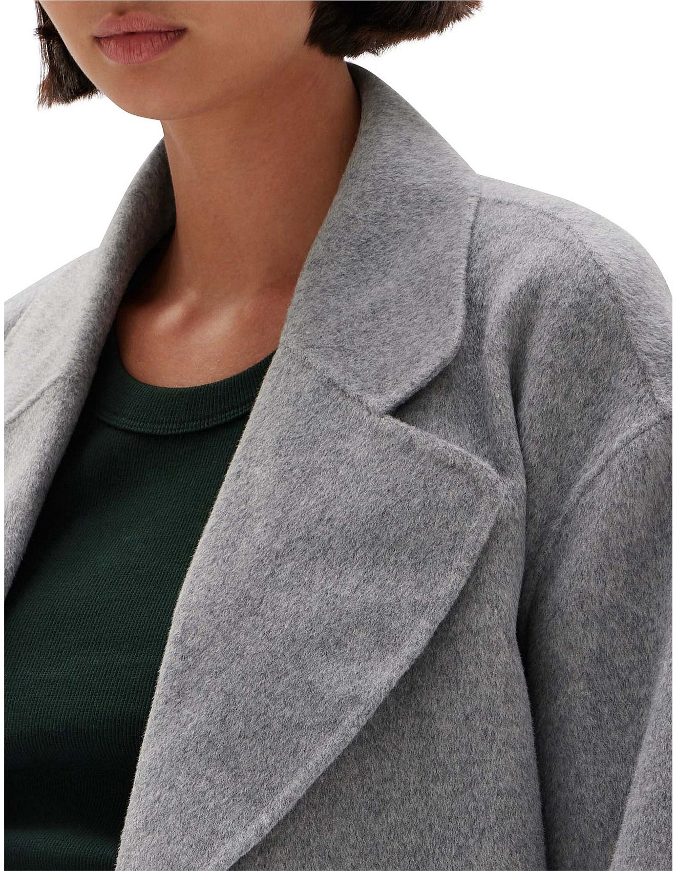 Assembly Label Sadie Single Breasted Wool Coat | David Jones