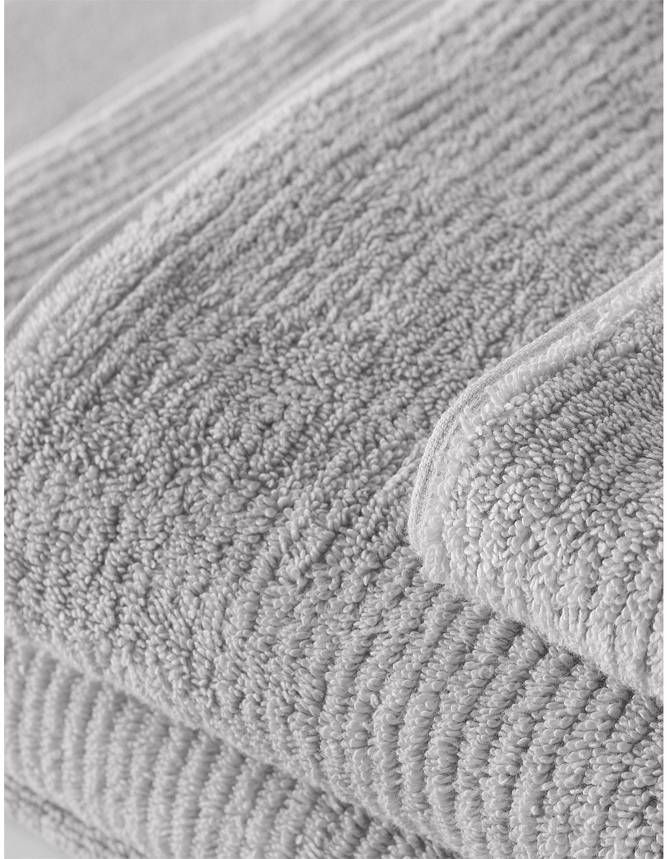 Sheridan Living Textures Bath Sheet Silver Grey | David Jones