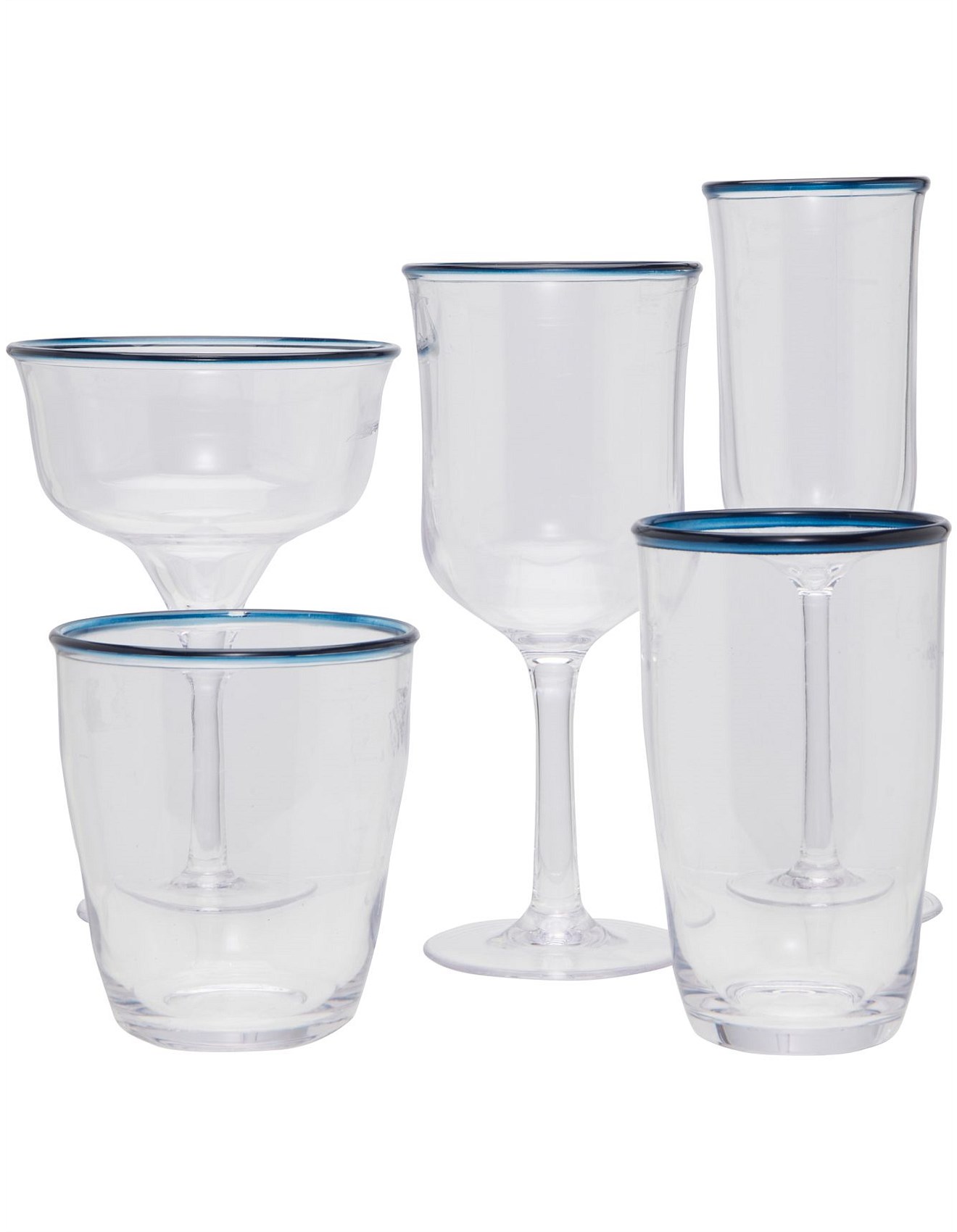 David Jones Collection Capri Blue High Ball 750ml | David Jones