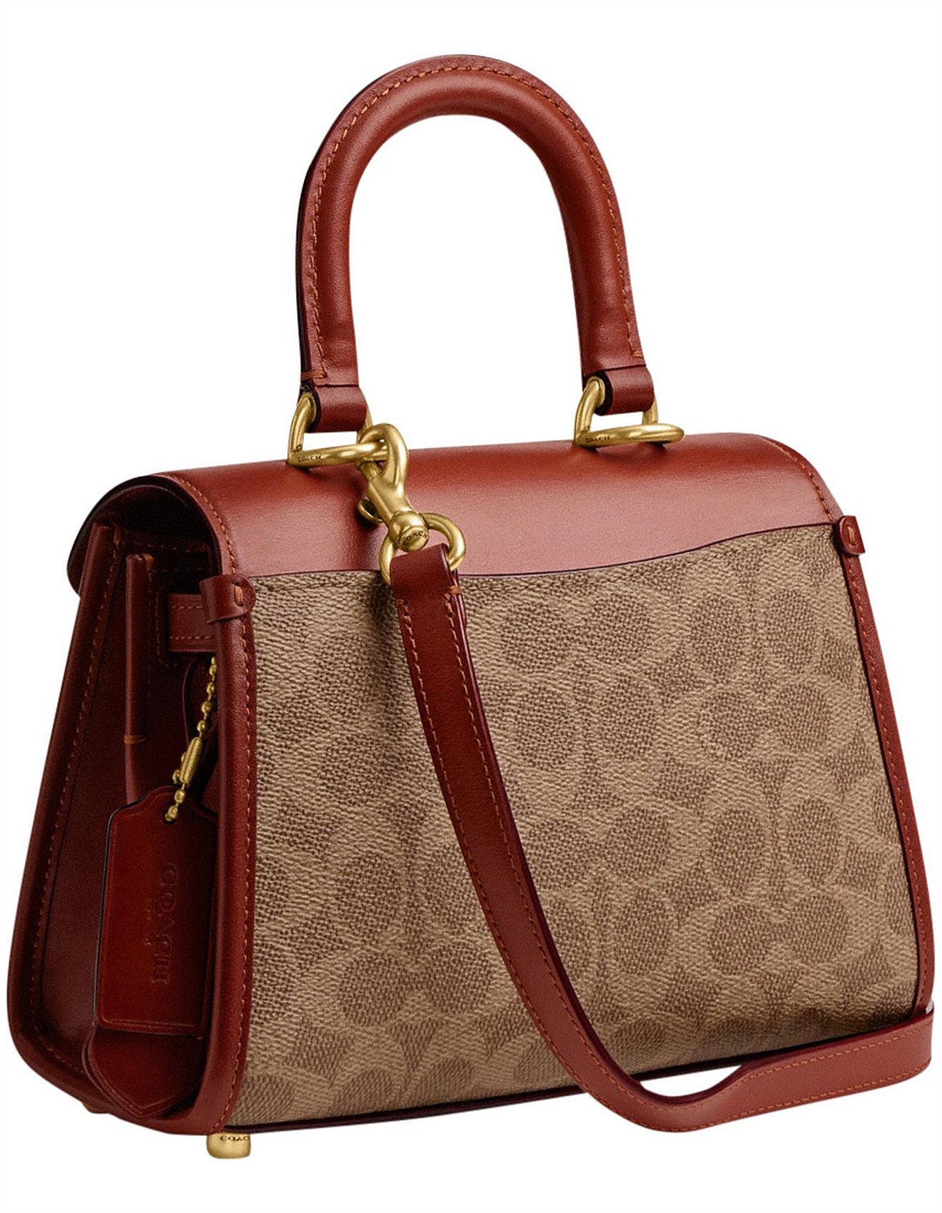 Coach Sammy Top Handle 21 In Signature Canvas | David Jones