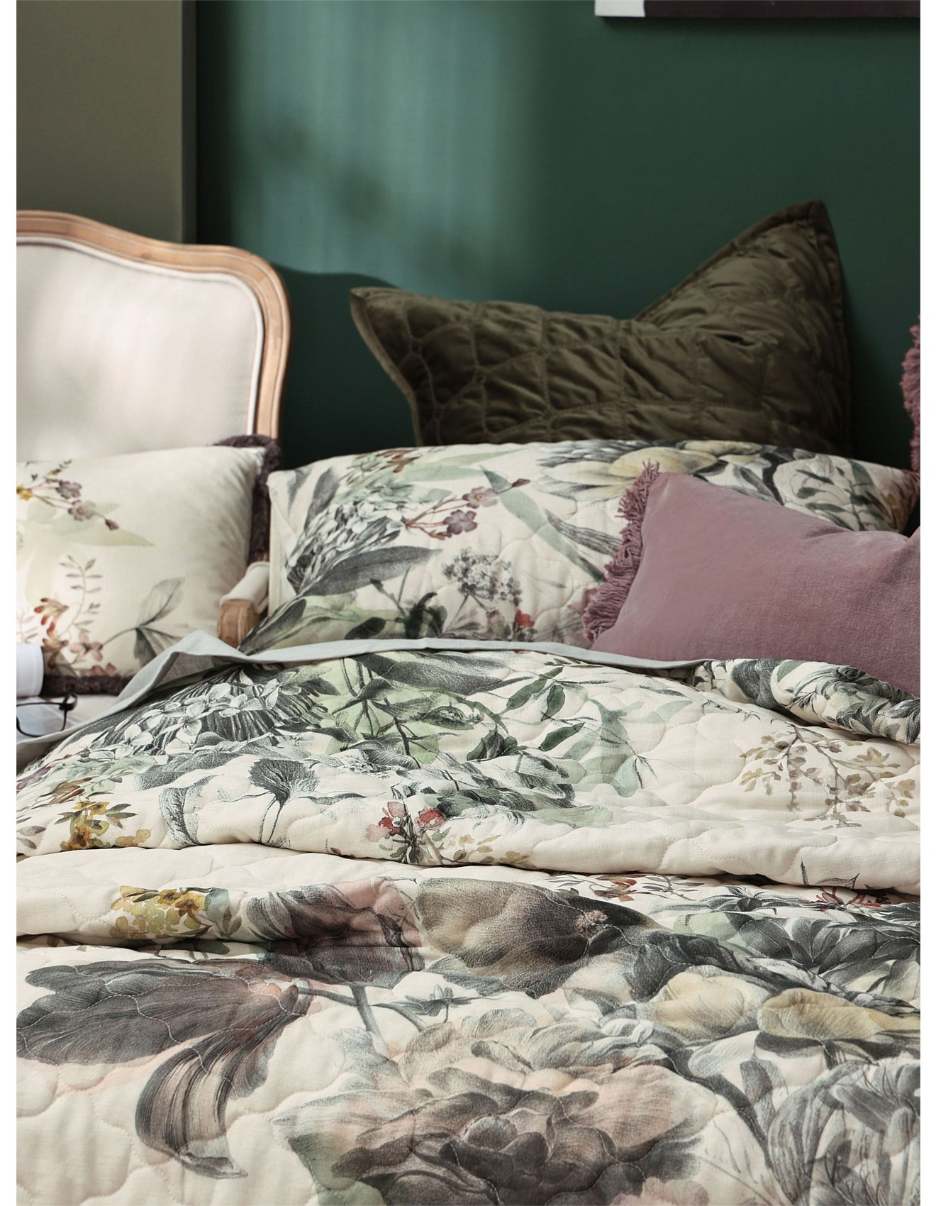 Mm Linen King Bed Cover Set Etoile | David Jones
