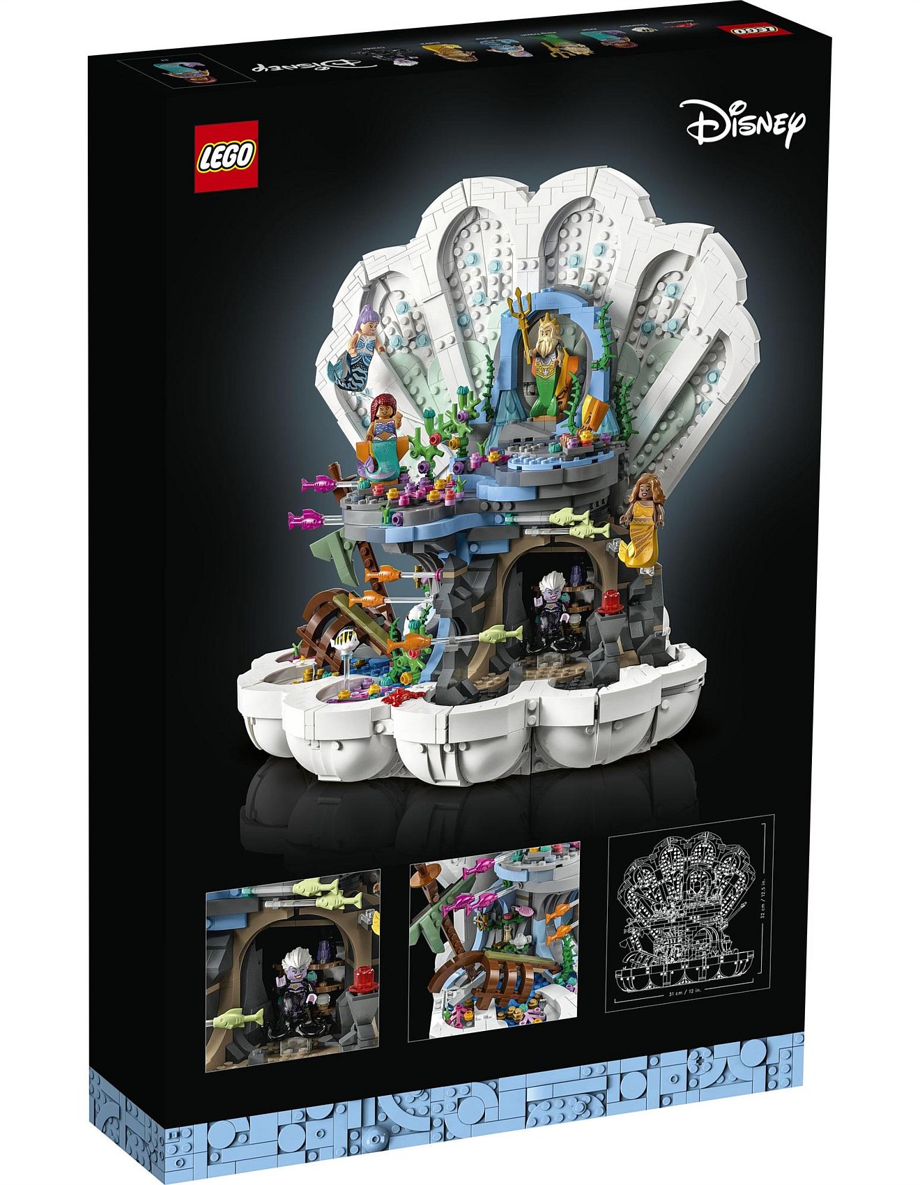 Lego Lego® Disney the Little Mermaid Royal Clam Shell 43225 | David Jones