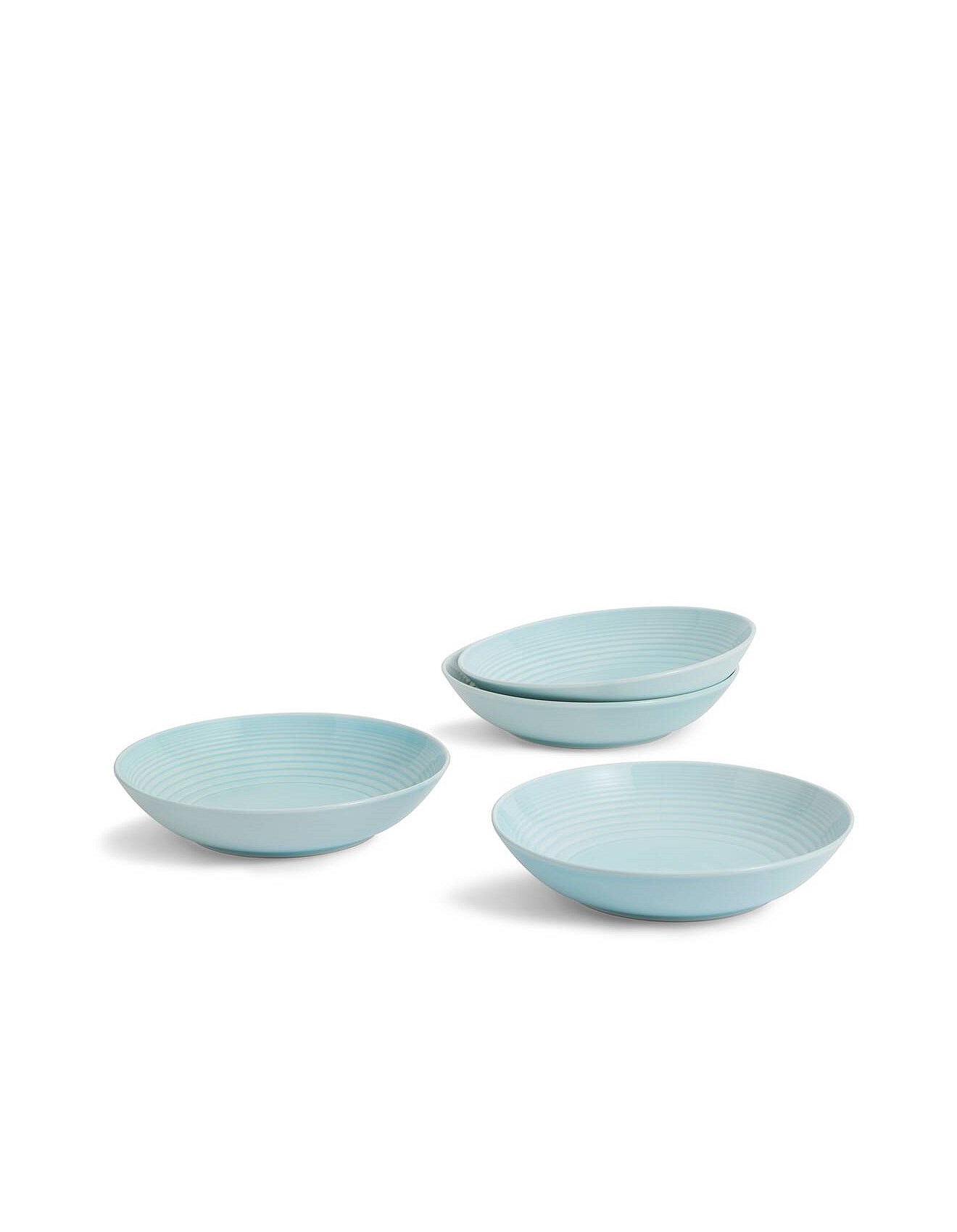 Royal Doulton Gordon Ramsay Maze Pasta Bowl 24cm Blue, Set Of 4 | David ...