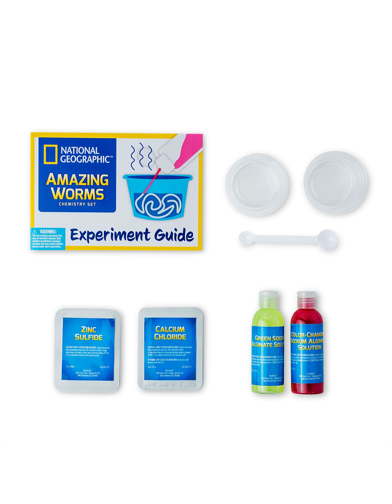 National Geographic Amazing Worms Chemistry Kit | David Jones