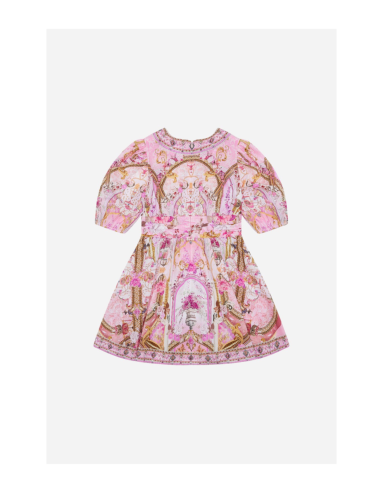 Camilla Kids Mini Dress With Puff Sleeve 12-14 | David Jones