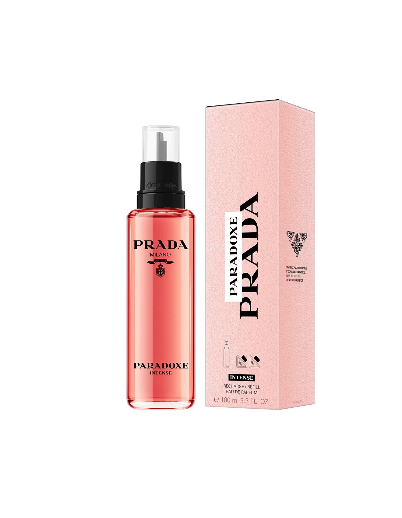 Prada Paradoxe Intense Edp Refill 100ml | David Jones