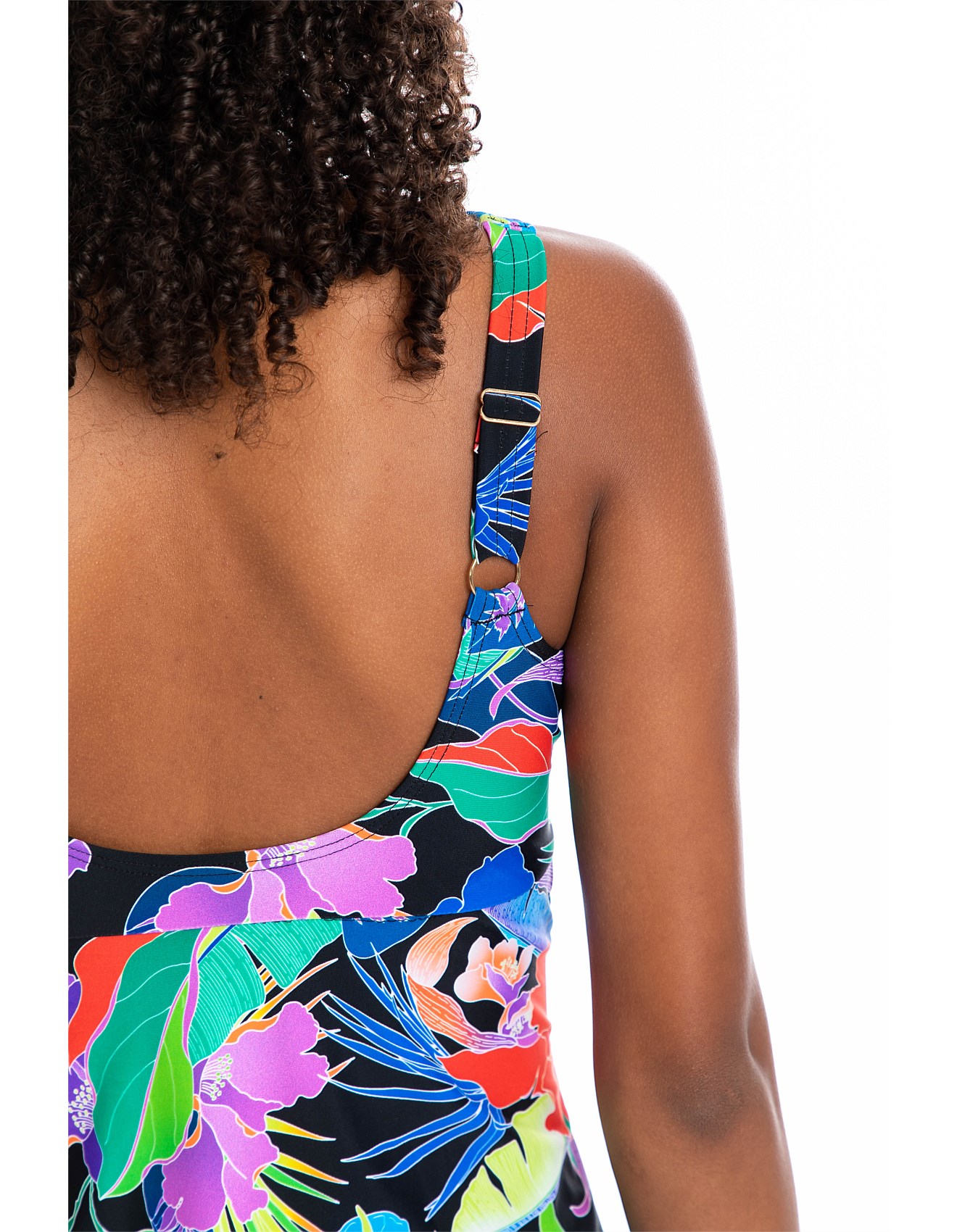 Togs Hermes Swim Dress Twist One Piece Swimsuit | David Jones