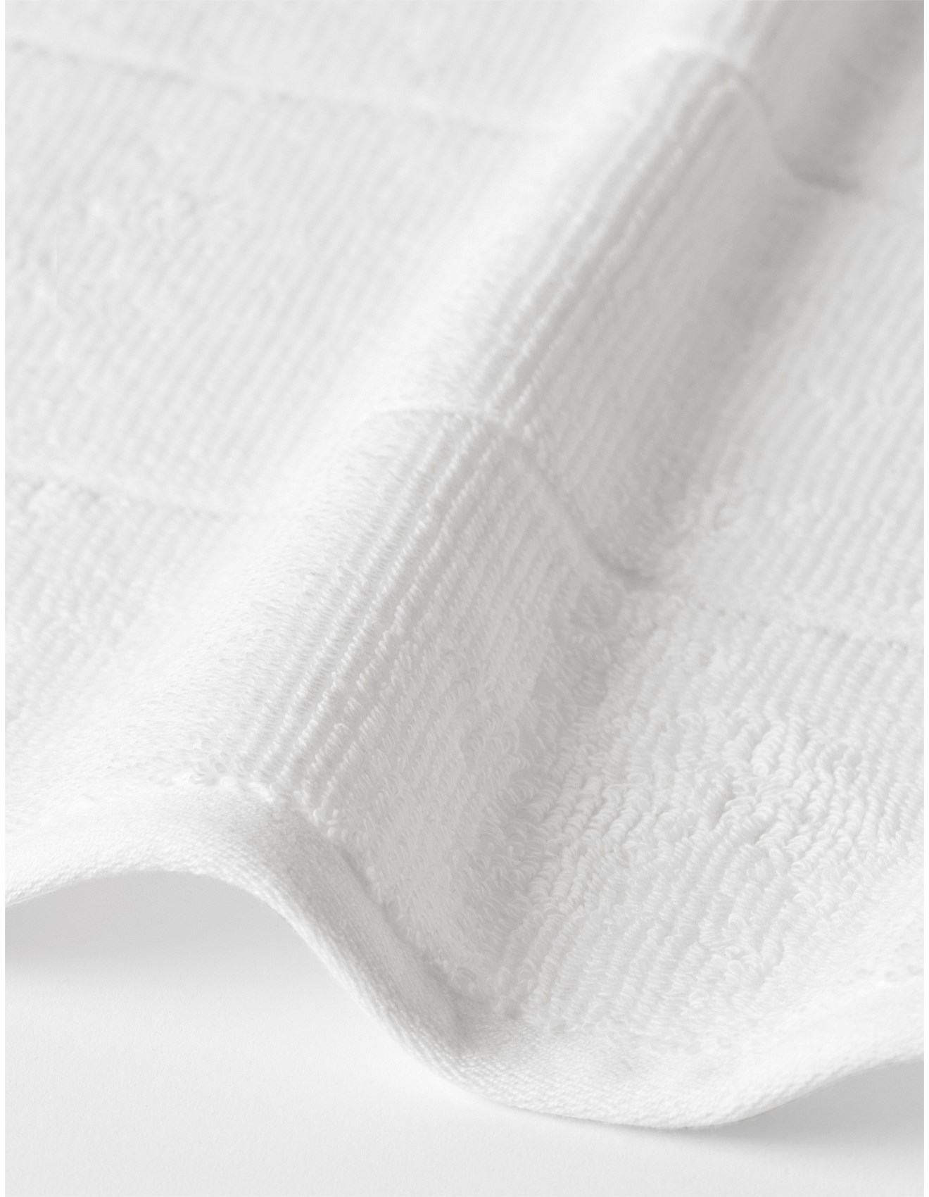 Cotton House Tasman Face Washer White | David Jones