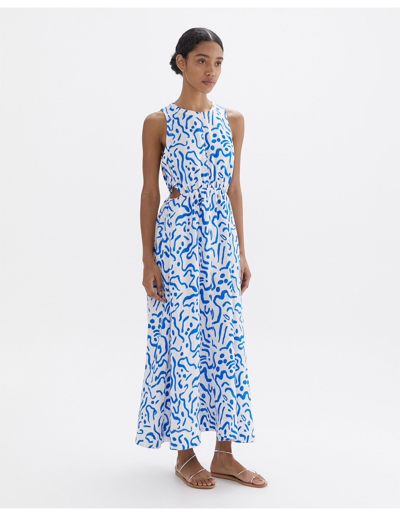 Jag Kaia Lin Yawa-li Cutout Dress | David Jones