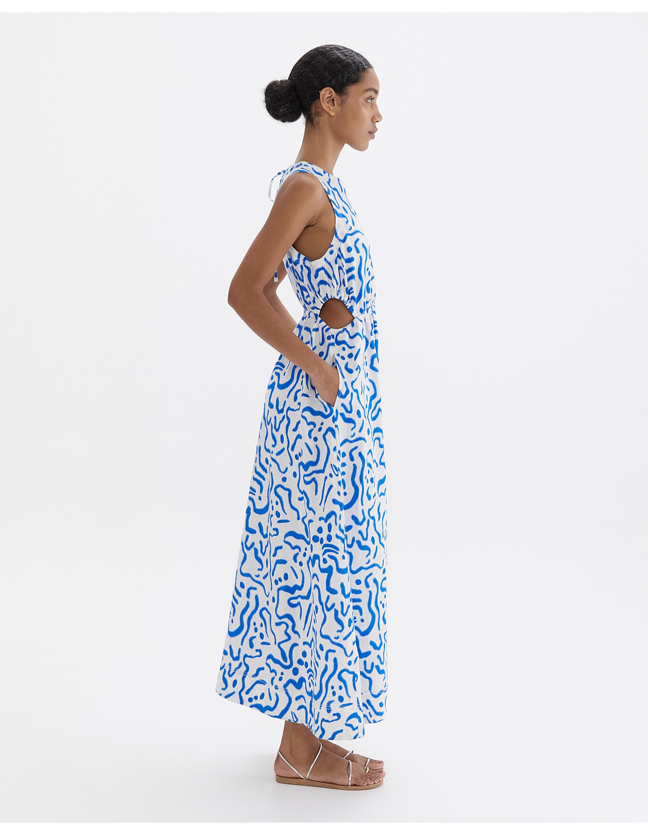 Jag Kaia Lin Yawa-li Cutout Dress | David Jones