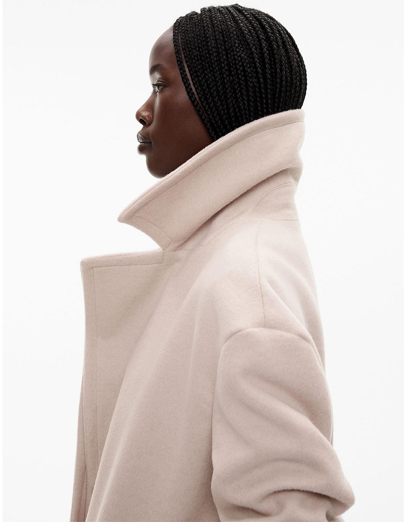 Witchery Wool Cashmere Lapel Coat | David Jones