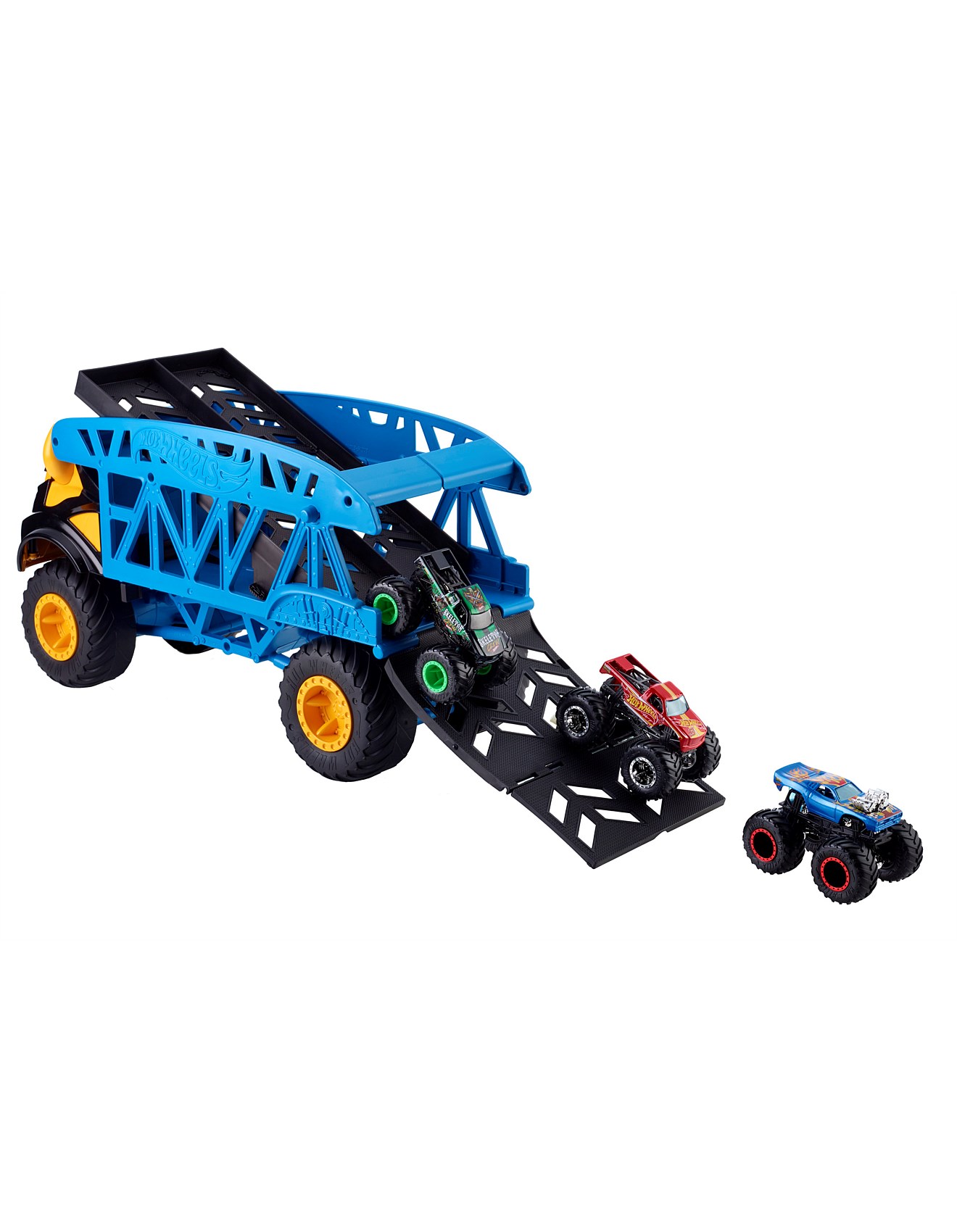 Hot Wheels By Mattel Monster Mover + 3 Bundle | David Jones
