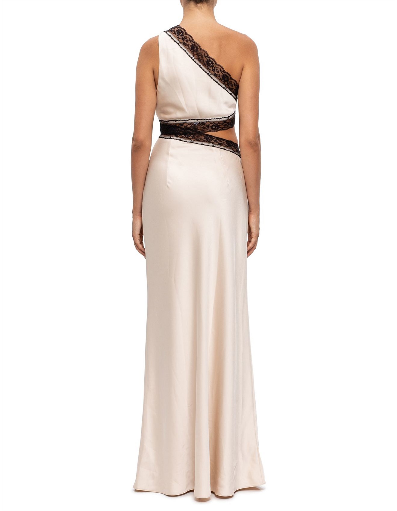 Misha Jillian Satin Maxi Dress | David Jones