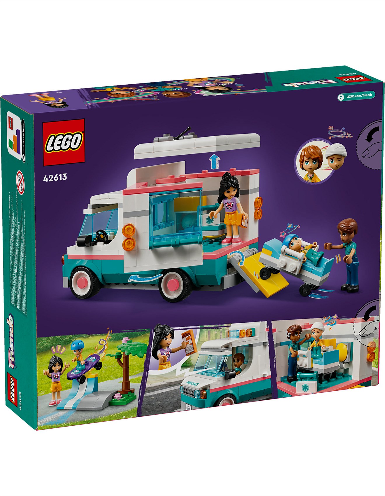 Lego Lego® Friends Heartlake City Hospital Ambulance 42613 | David Jones