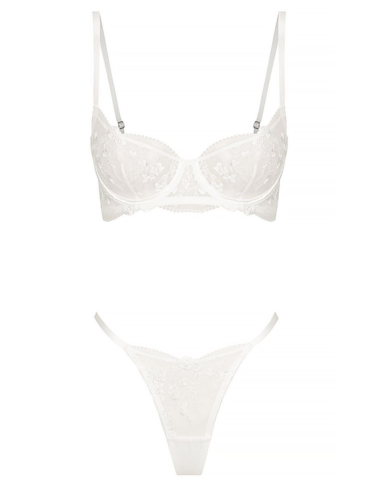 Kat the Label Sofia Thong White | David Jones