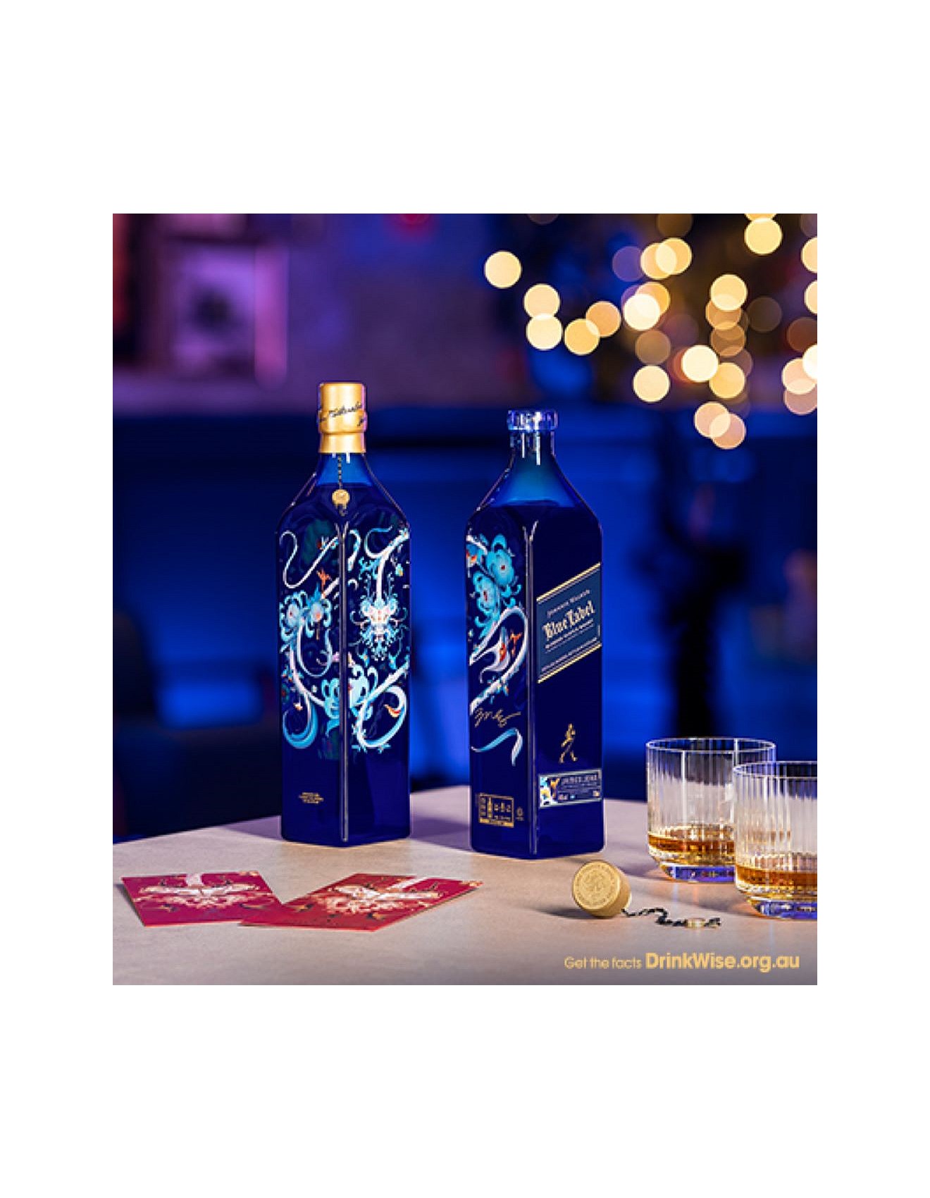 Johnnie Walker Blue Label Limited Edition Lunar New Year Design 750ml ...