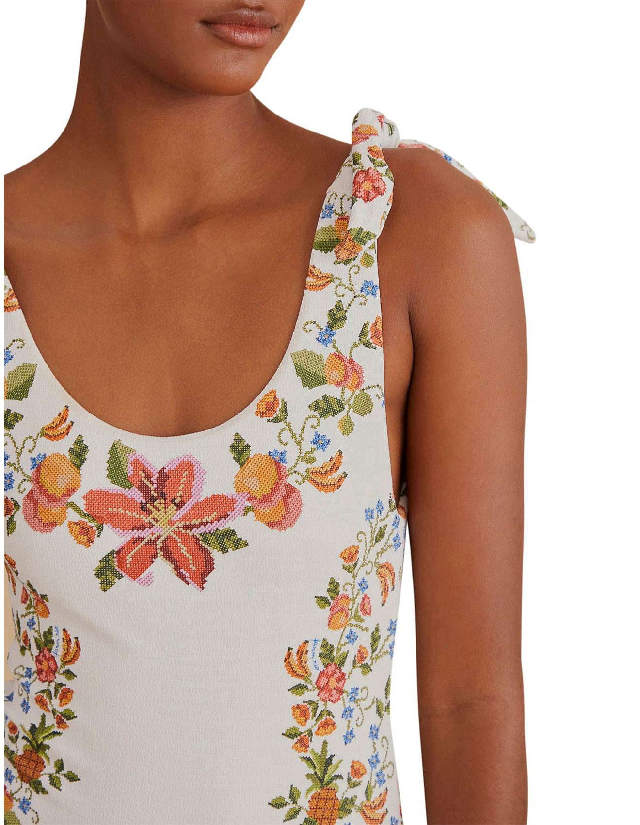 Farm Rio Banana Vitamin One Piece Swimsuit | David Jones