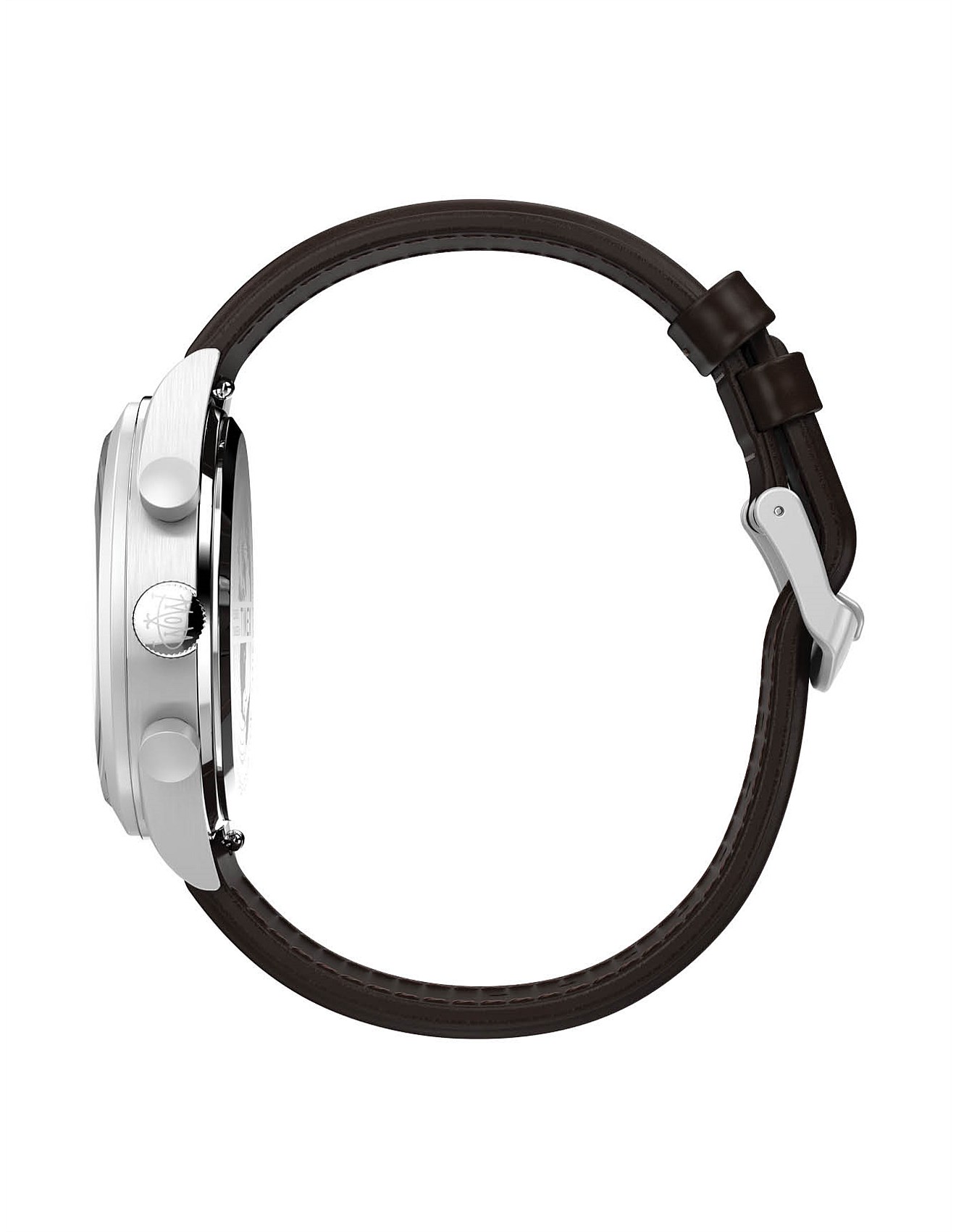 Timex Men¿s Waterbury Traditional Fly-back Chrono Leather Watch | David ...