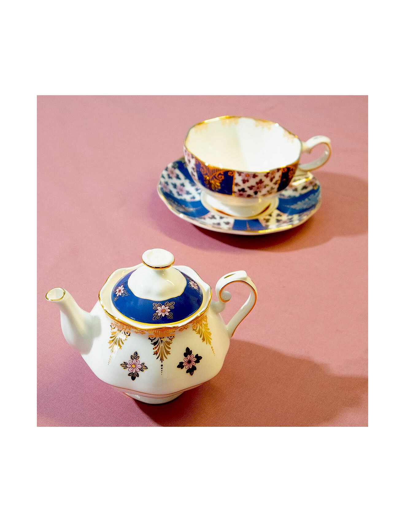 Royal Albert 100 Years Tea For One 500ml Regency Blue 1900 | David Jones