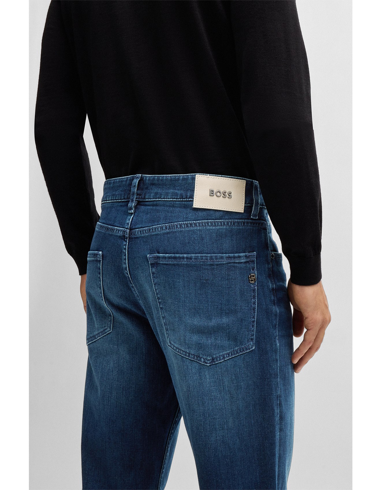 Boss Maine Regular-fit Comfort-stretch Jeans | David Jones