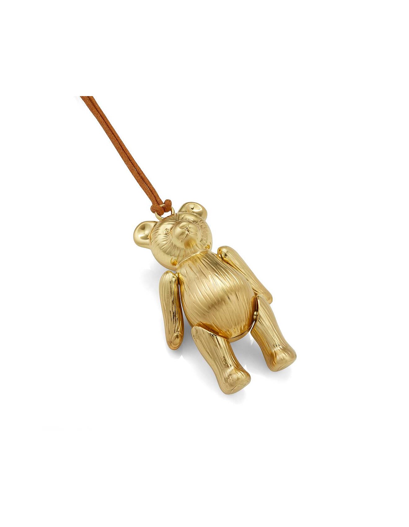 Waterford Crystal Christmas Teddy Golden Ornament | David Jones