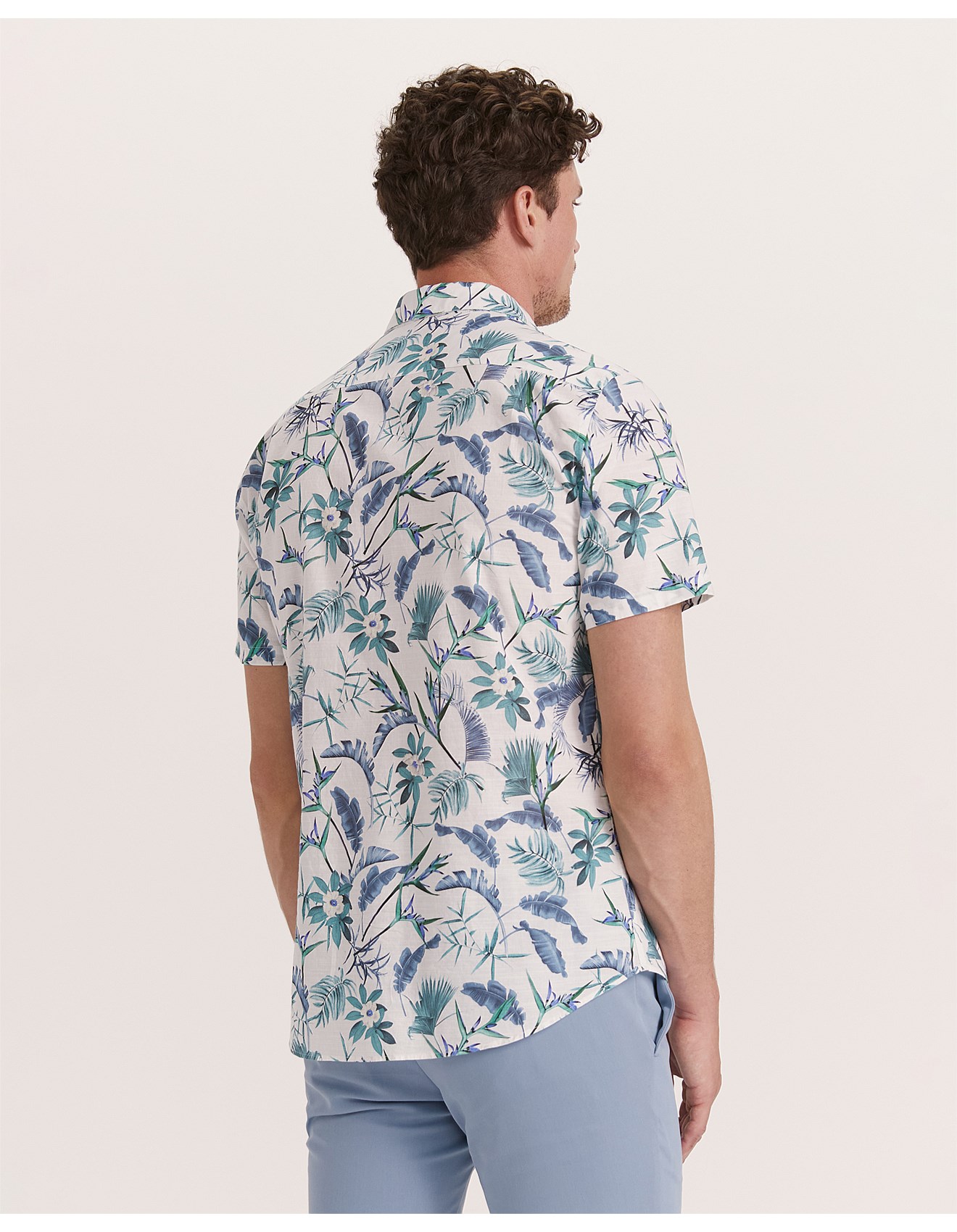 Saba Cooper Short Sleeve Classic Print Shirt | David Jones