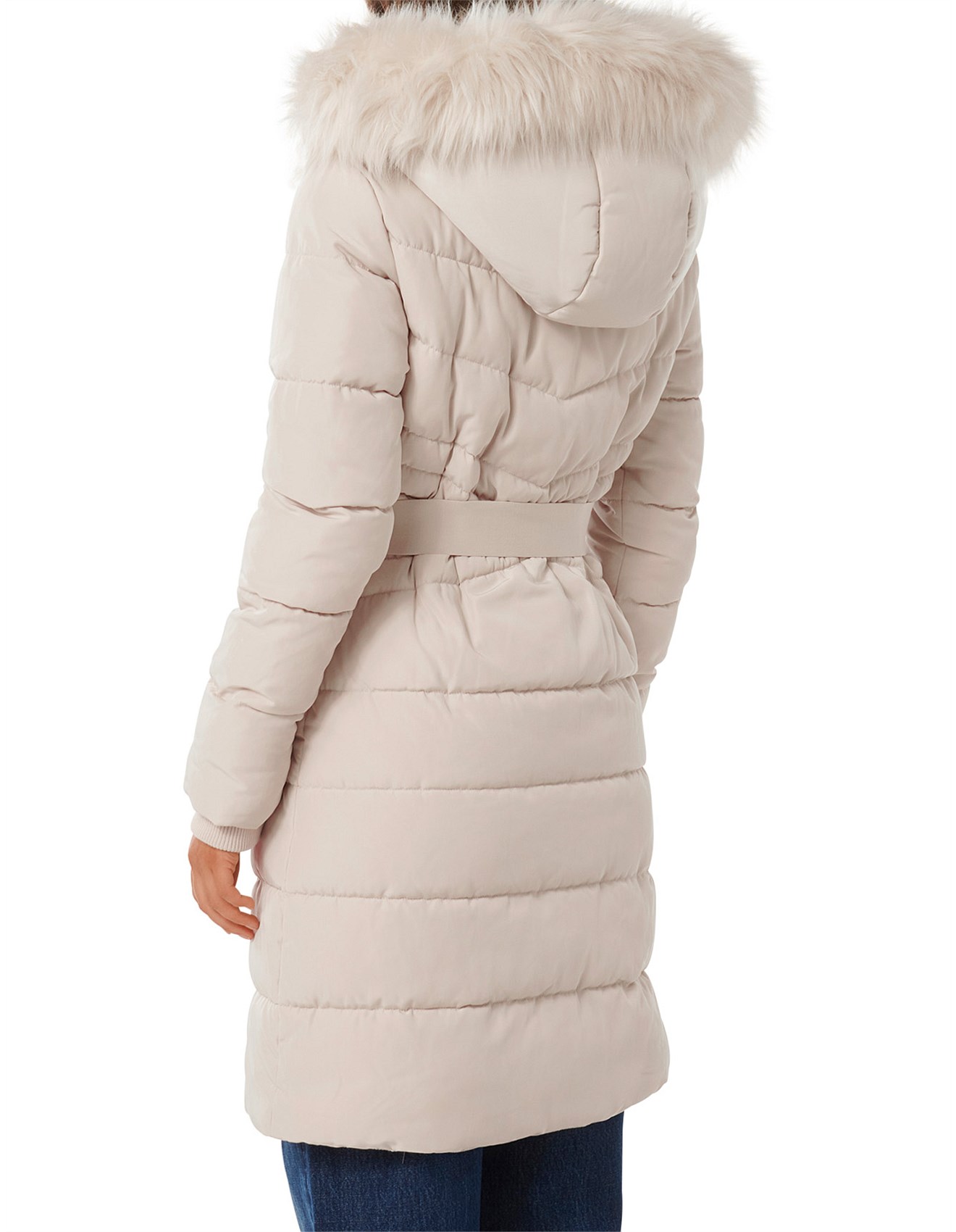 Forever New Ariana Belted Puffer Jacket | David Jones