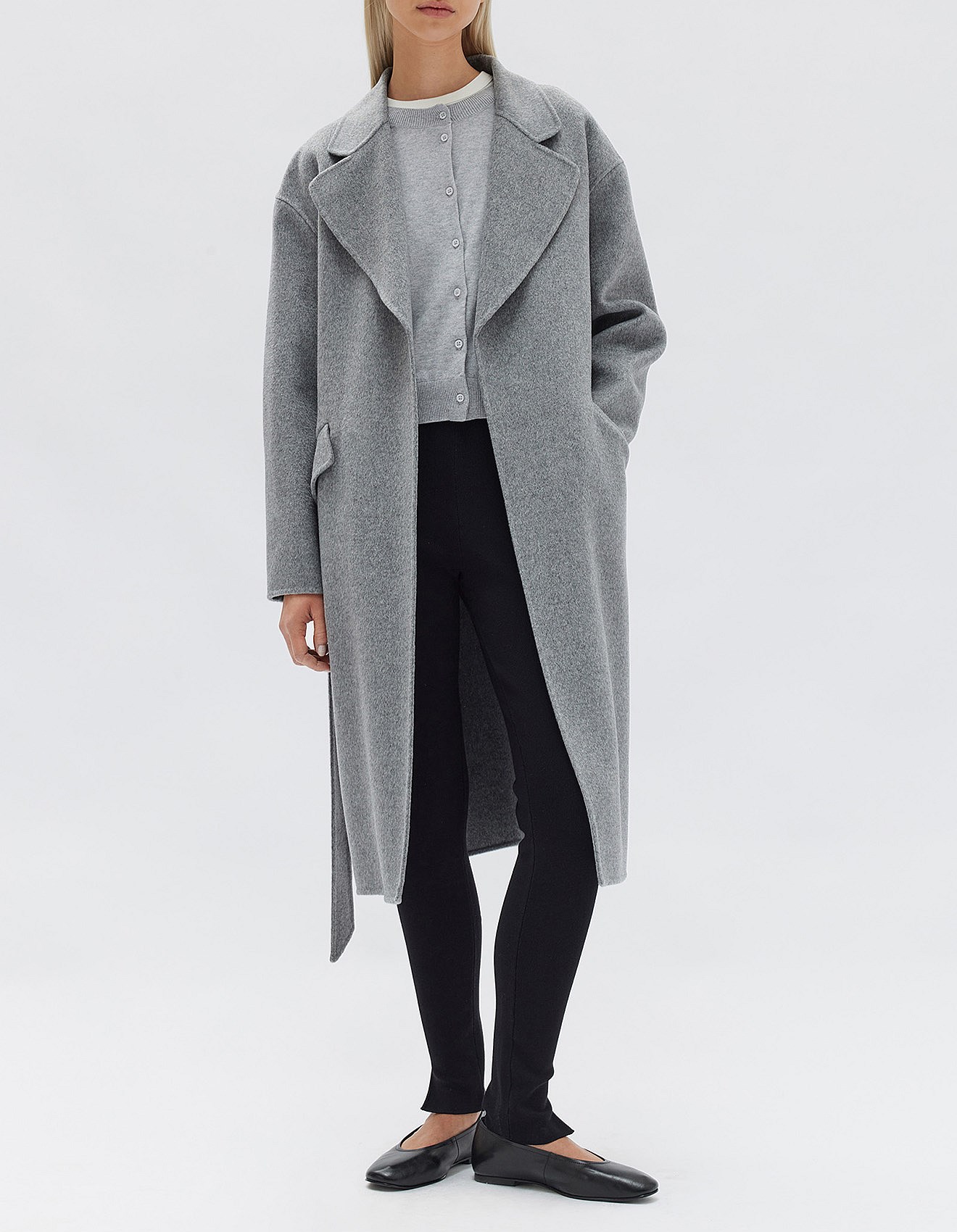 Assembly Label Sadie Single Breasted Wool Coat | David Jones