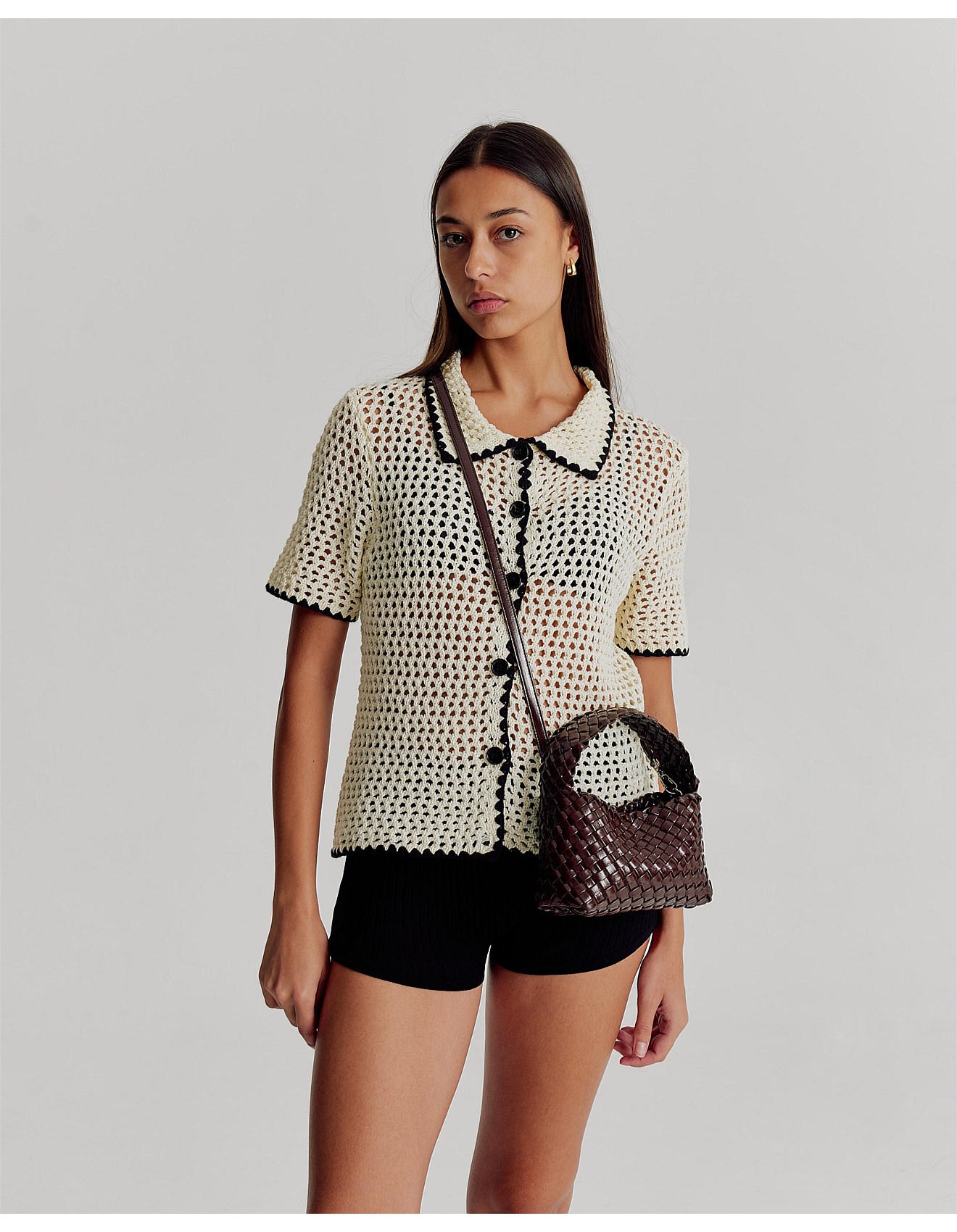 Brie Leon Luca Mini Woven | David Jones