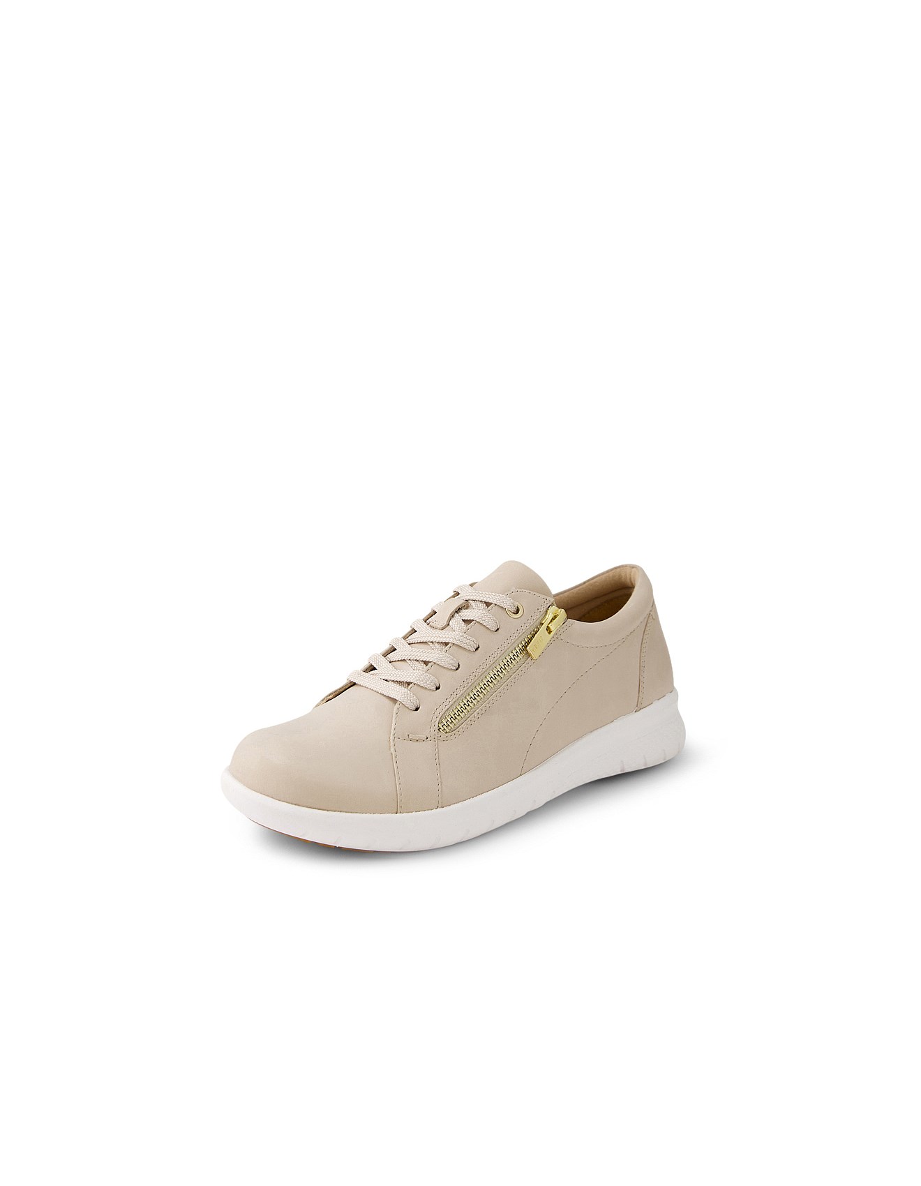 Ziera Solar Xf Almond Leather Sneakers | David Jones