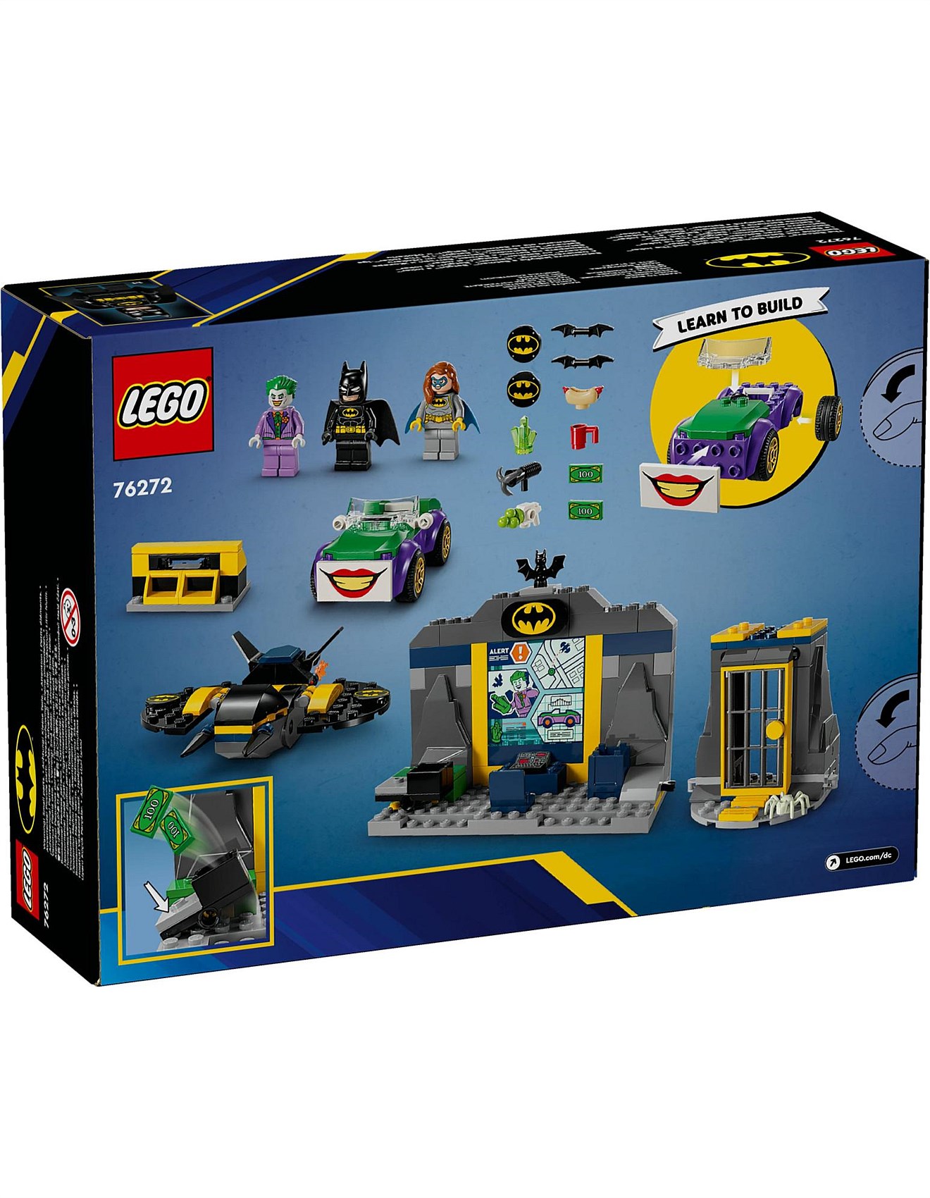 Lego Lego Super Heroes the Batcave With Batman, Batgirl and the Joker ...
