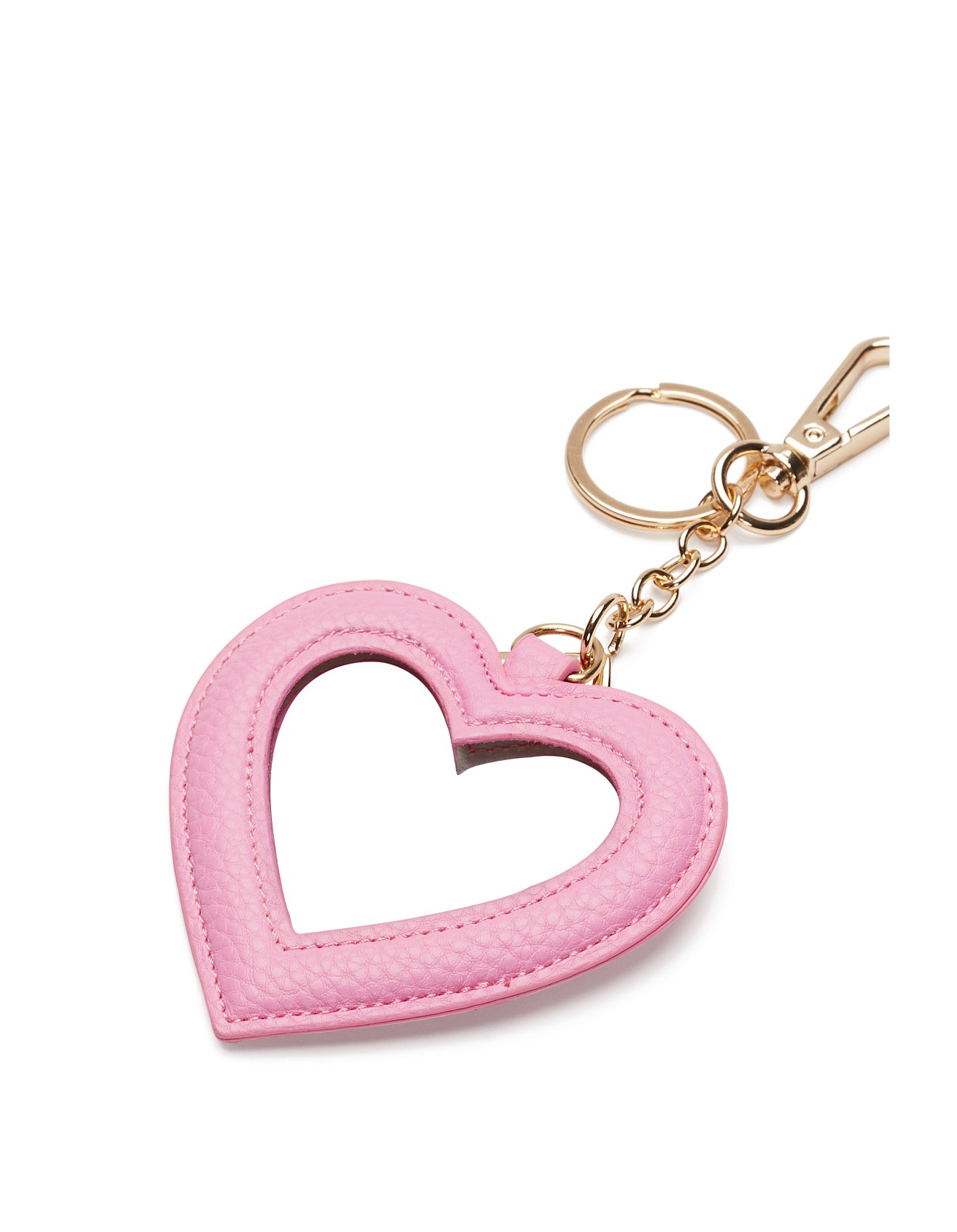 Seed Heritage Heart Initial Keyring | David Jones